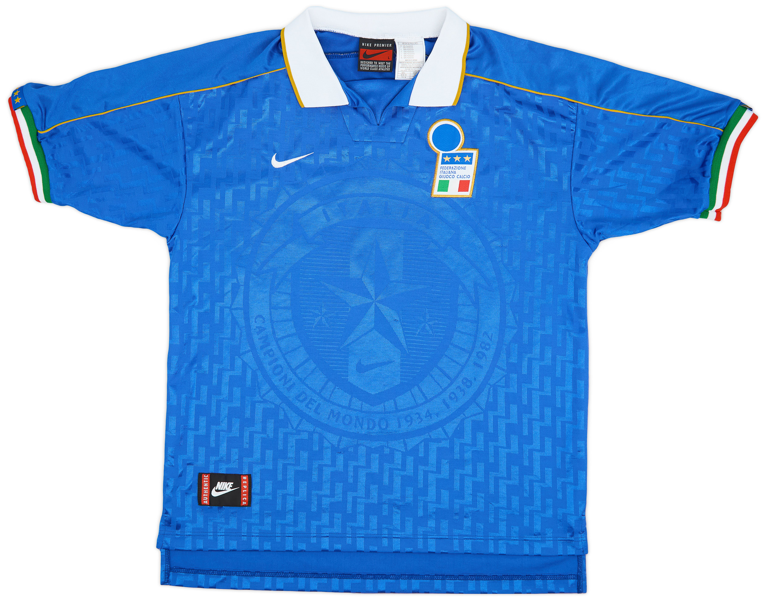 1994-96 Italy Home Shirt - 9/10 - (L)