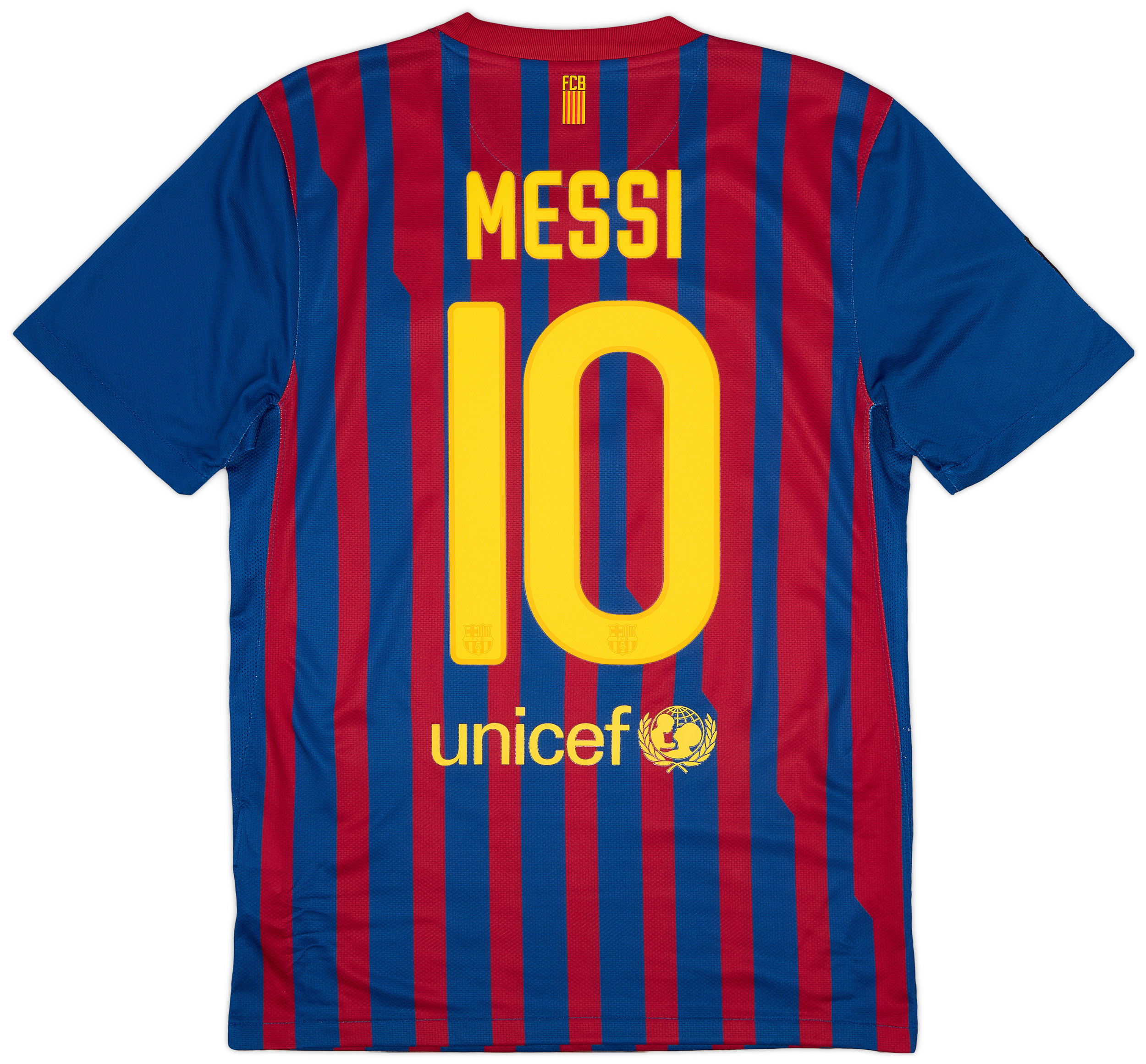 2011-12 Barcelona Home Shirt Messi #10 - 8/10 - (S)
