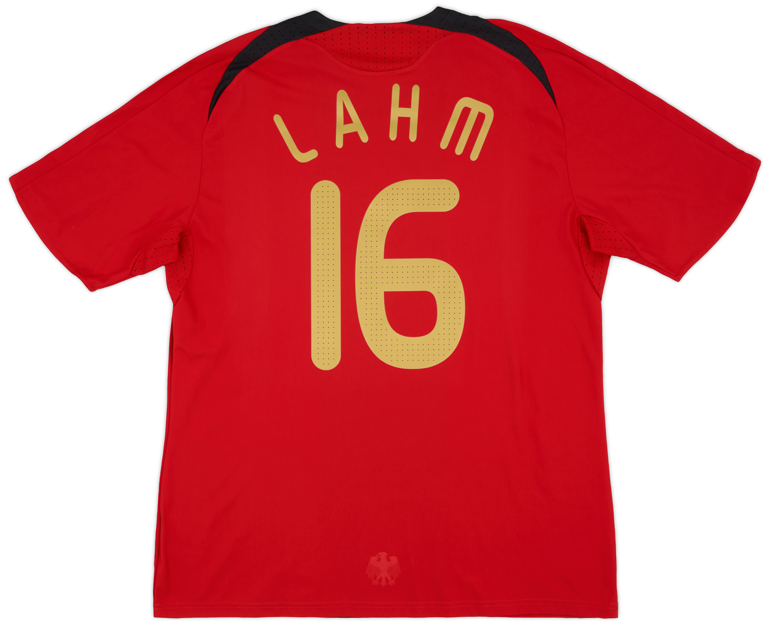 2008-09 Germany Away Shirt Lahm #16 - 9/10 - (XL)