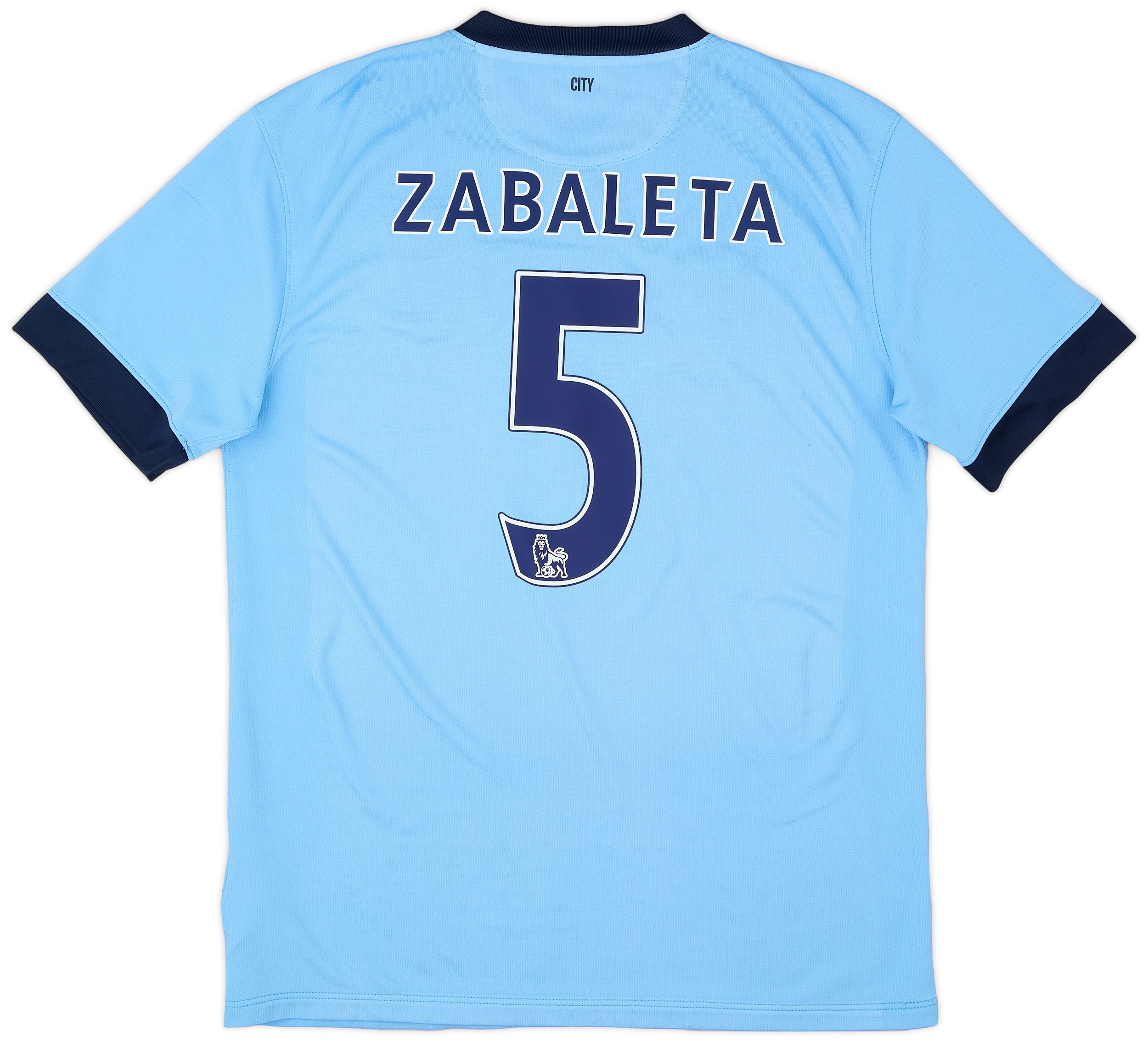 2014-15 Manchester City Home Shirt Zabaleta #5 - 6/10 - (L)