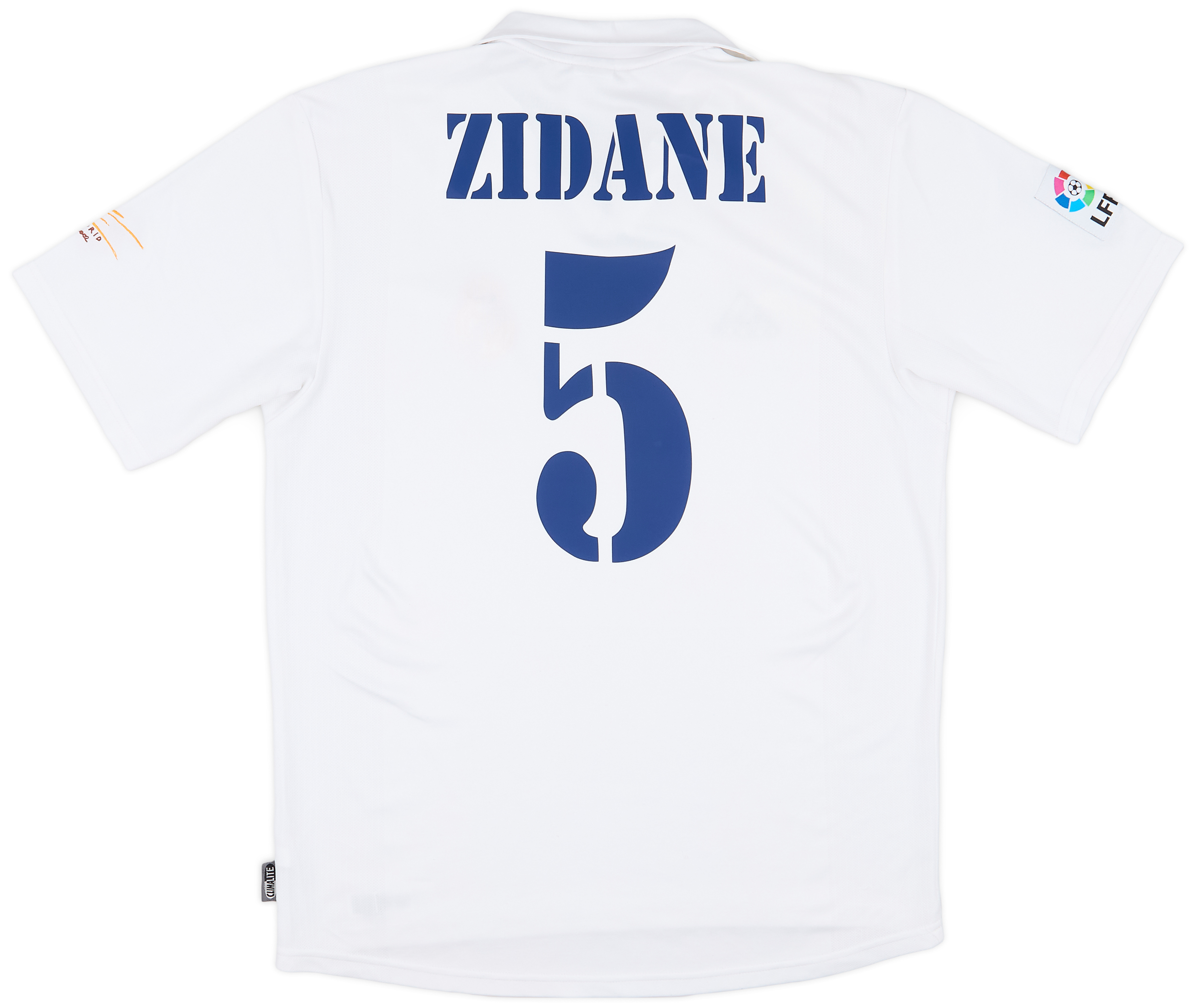 2001 Real Madrid Home Shirt Zidane #5 - 8/10 - (M)