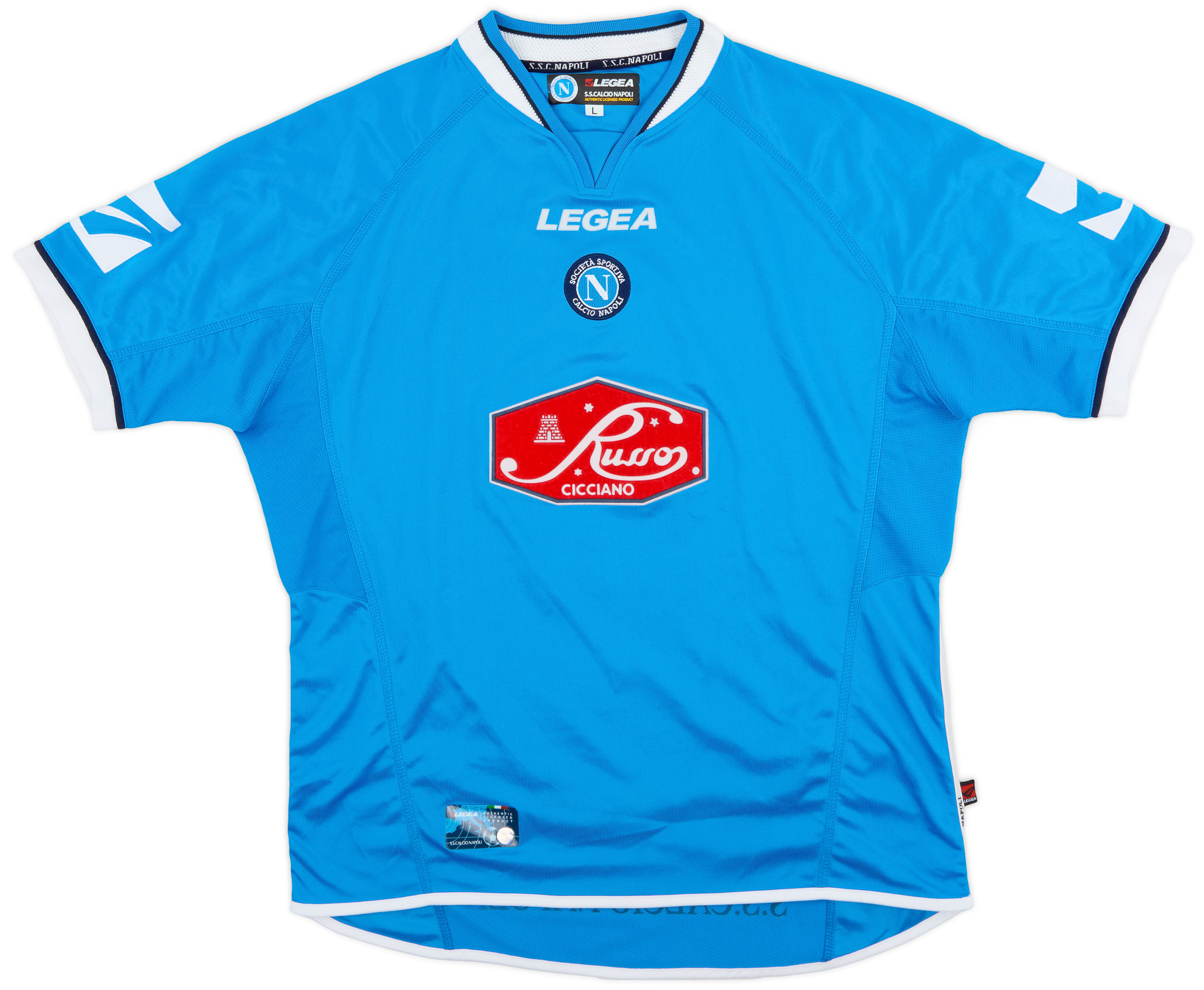 2003-04 Napoli Home Shirt - 9/10 - (L)