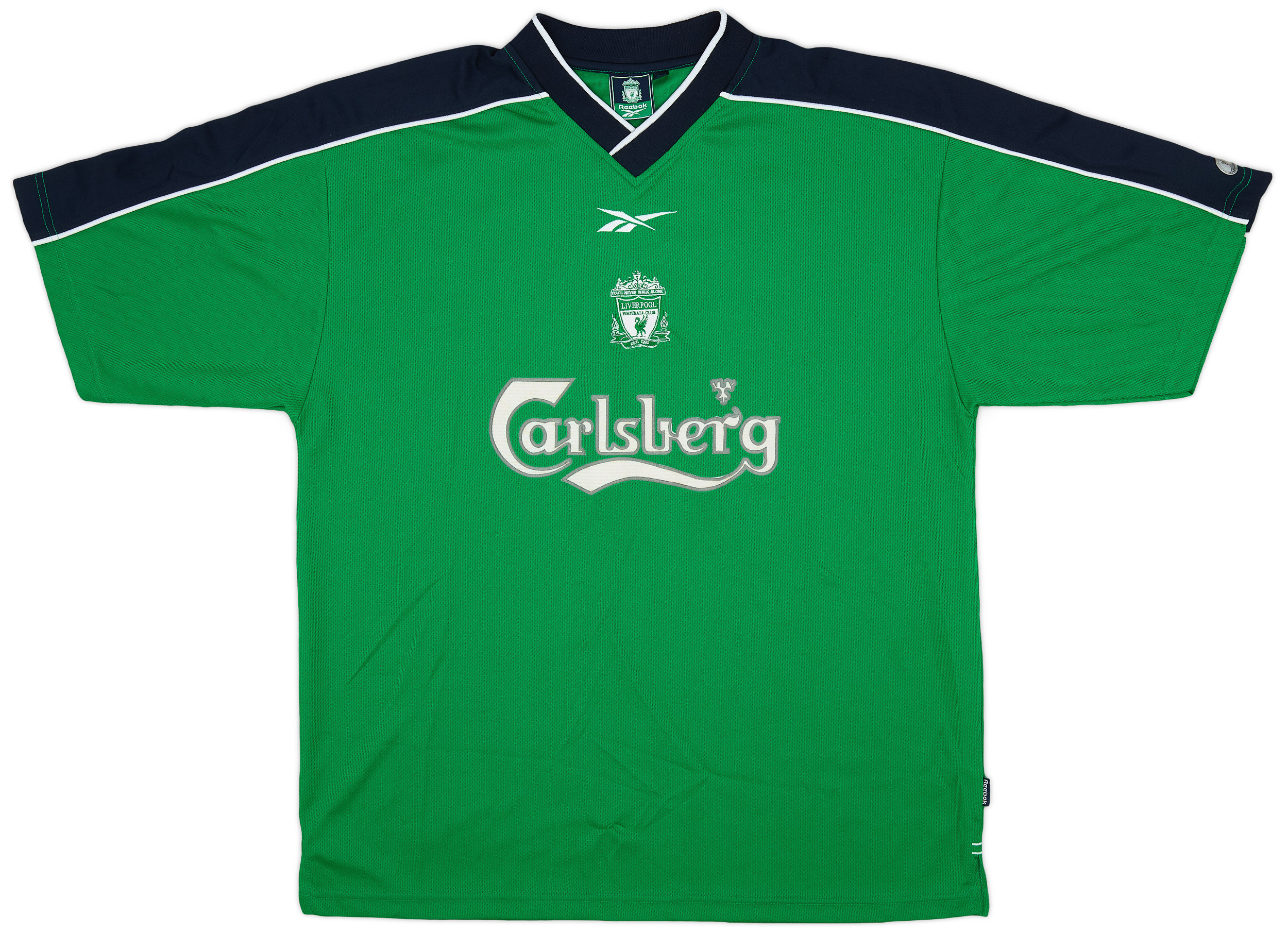 1999-00 Liverpool Reebok Training Shirt - 6/10 - (L)