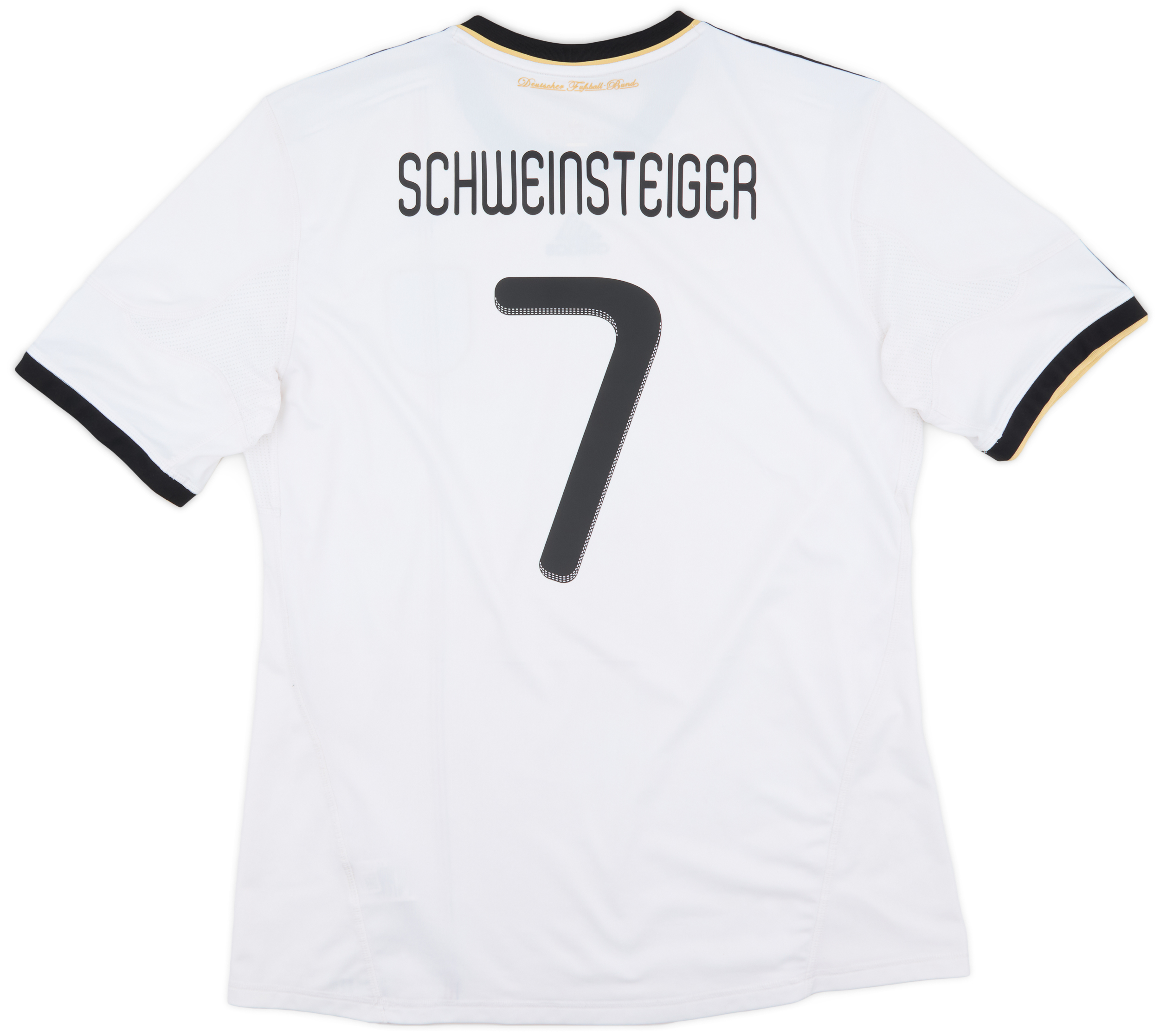 2010-11 Germany Home Shirt Schweinsteiger #7 - 8/10 - (XL)