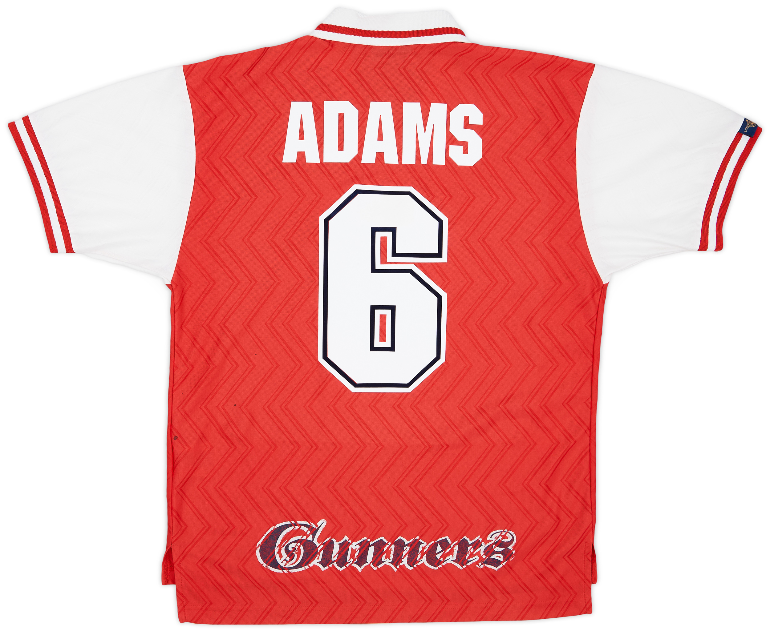 1996-98 Arsenal Home Shirt Adams #6 - 7/10 - (L)