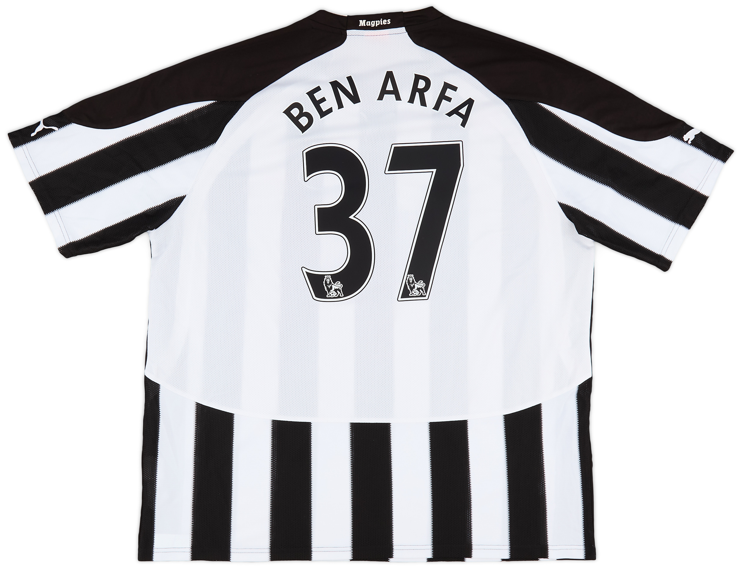 2010-11 Newcastle Home Shirt Ben Arfa #37 - 8/10 - (XXL)