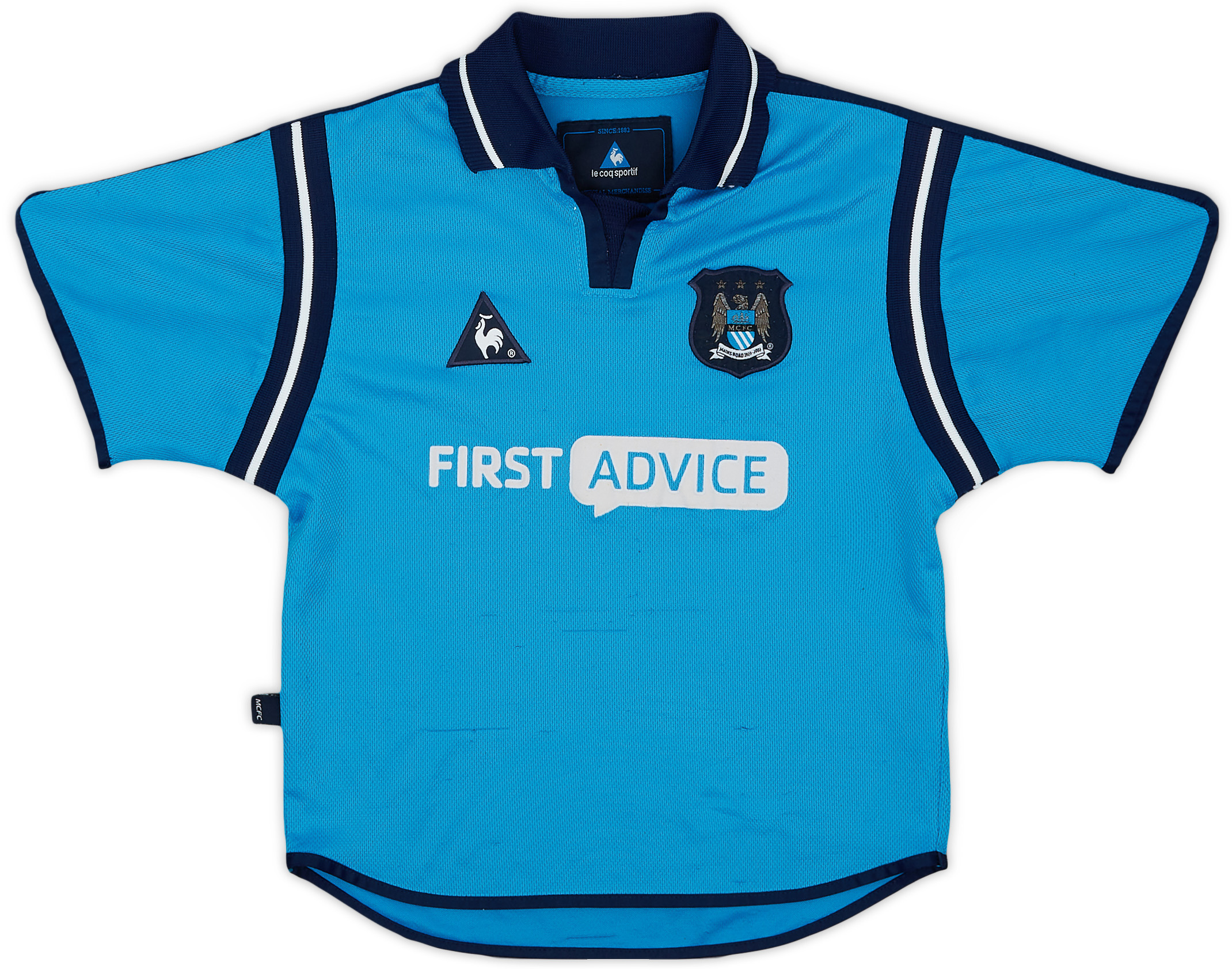 2002-03 Manchester City Home Shirt - 7/10 - (4-6 Years)