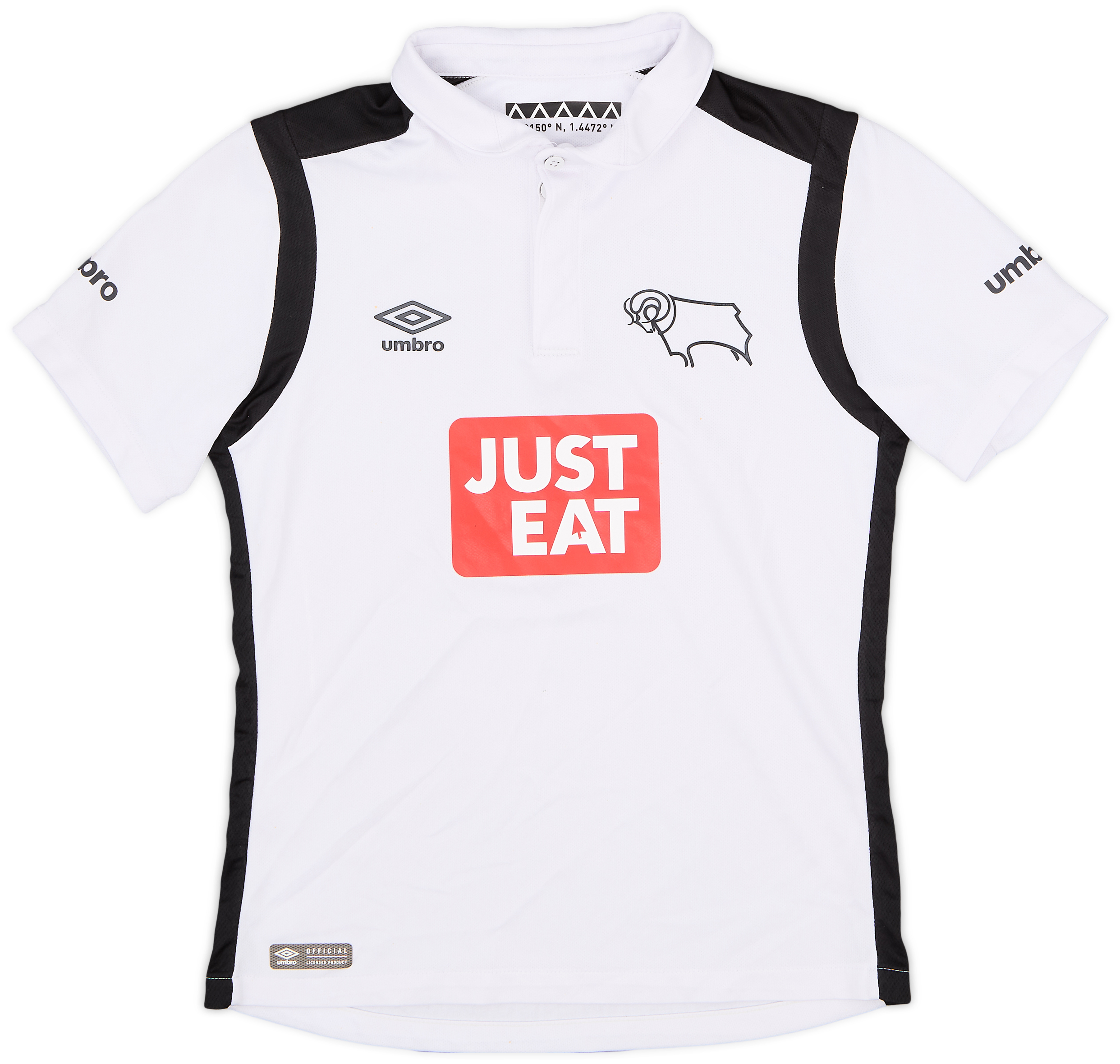 2016-17 Derby County Home Shirt - 7/10 - (M.Boys)