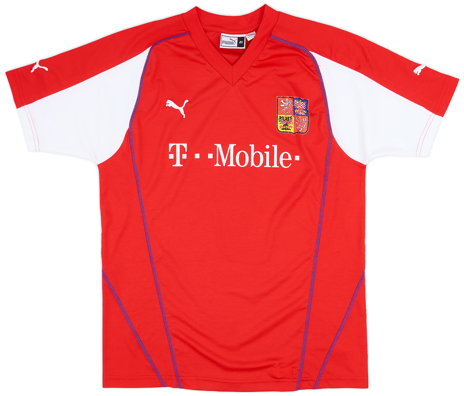 2004-05 Czech Republic Basic Home Shirt - 5/10 - (XL)