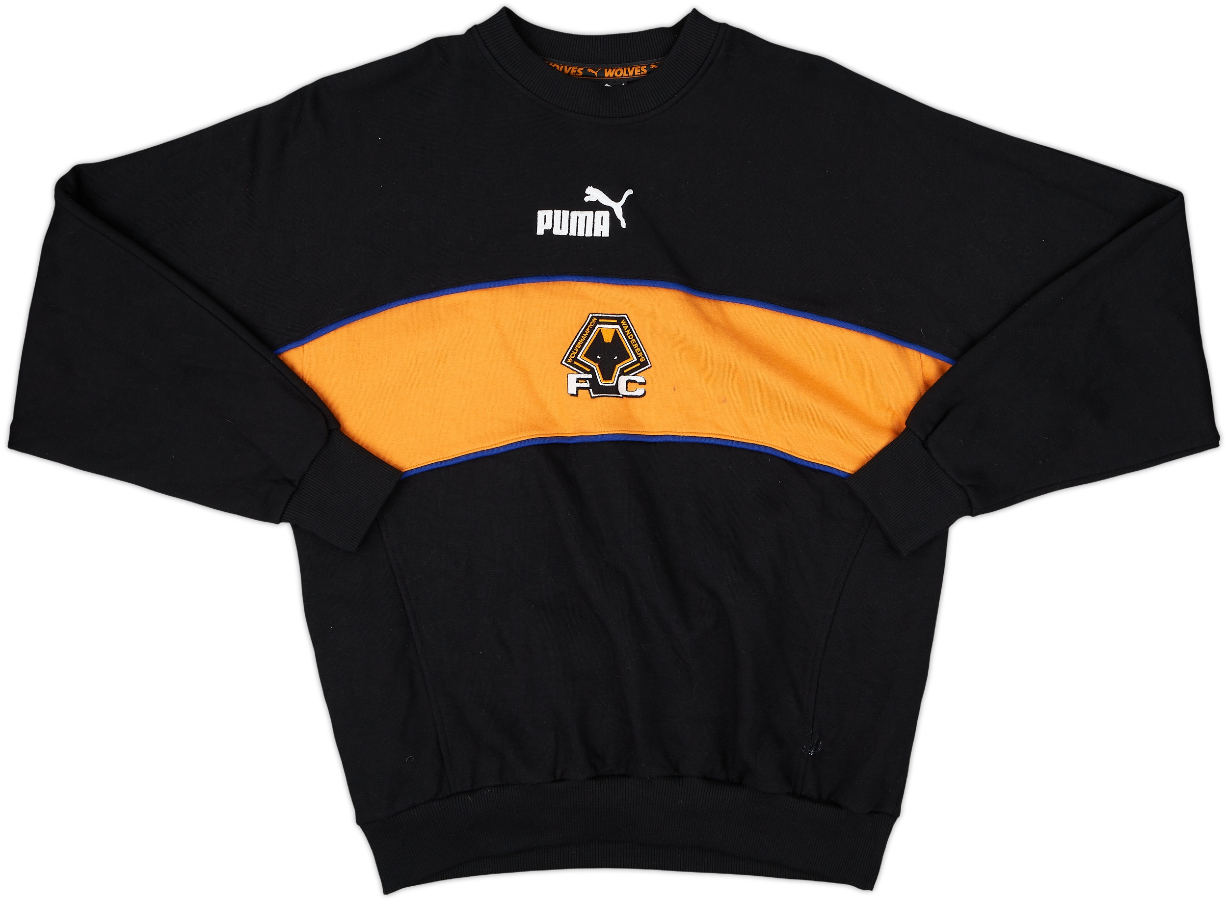 1996-97 Wolves Puma Sweat Top - 8/10 - (M)