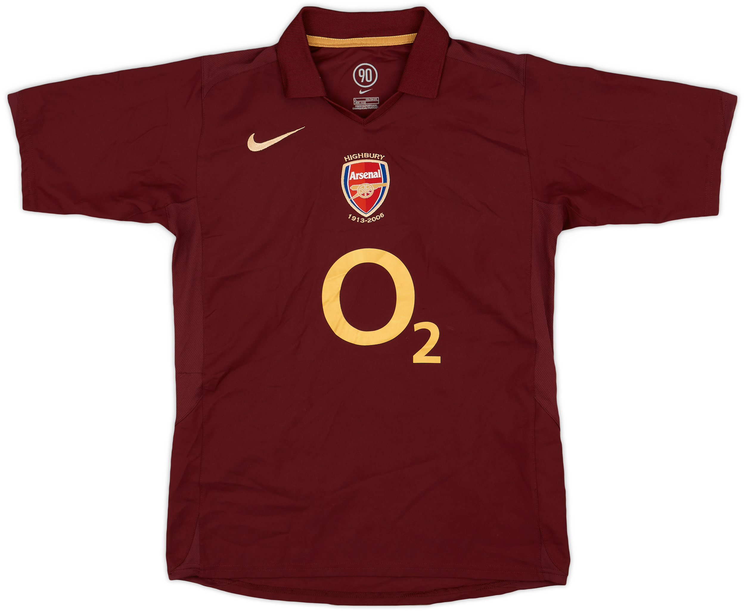 2005-06 Arsenal Home Shirt - 9/10 - (L.Boys)