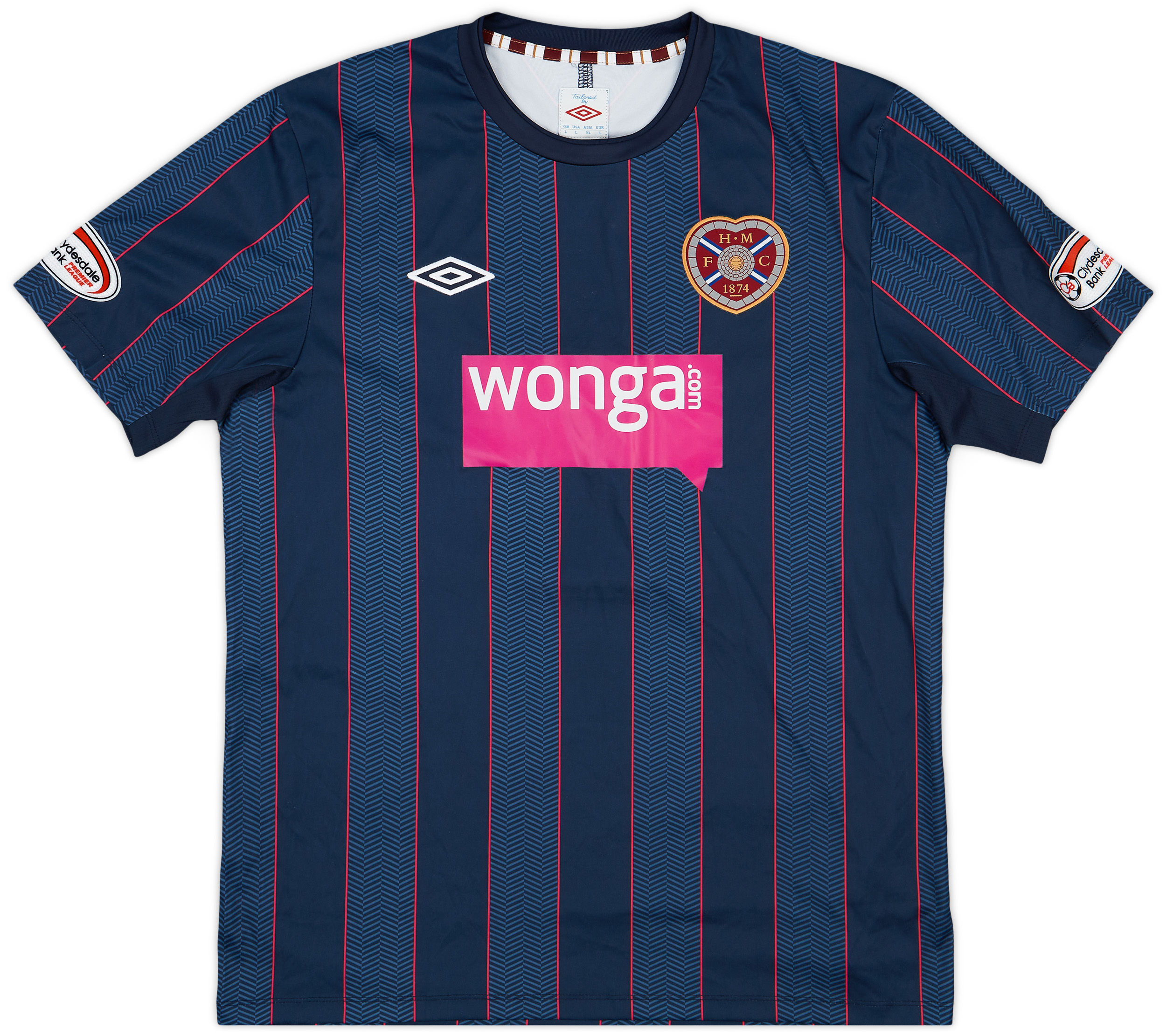 2011-12 Hearts Away Shirt - 10/10 - (L)