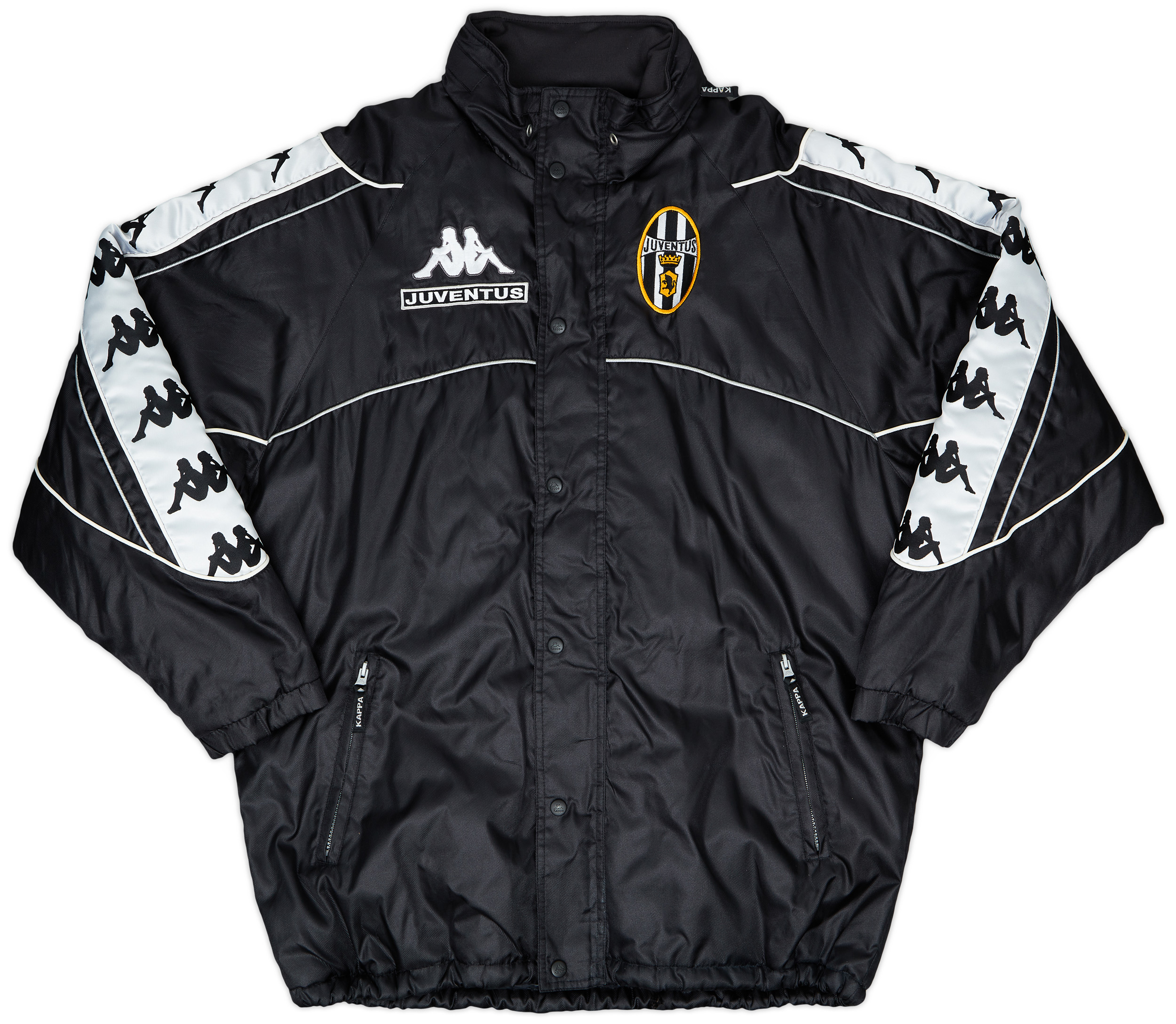 1998-00 Juventus Kappa Padded Bench Coat - 8/10 - (L)
