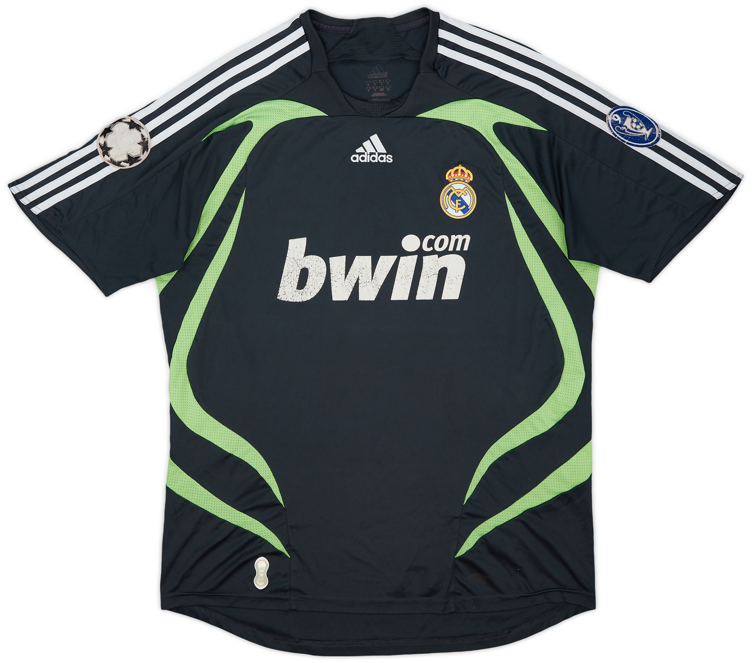 2007-08 Real Madrid CL Third Shirt - 4/10 - (L)