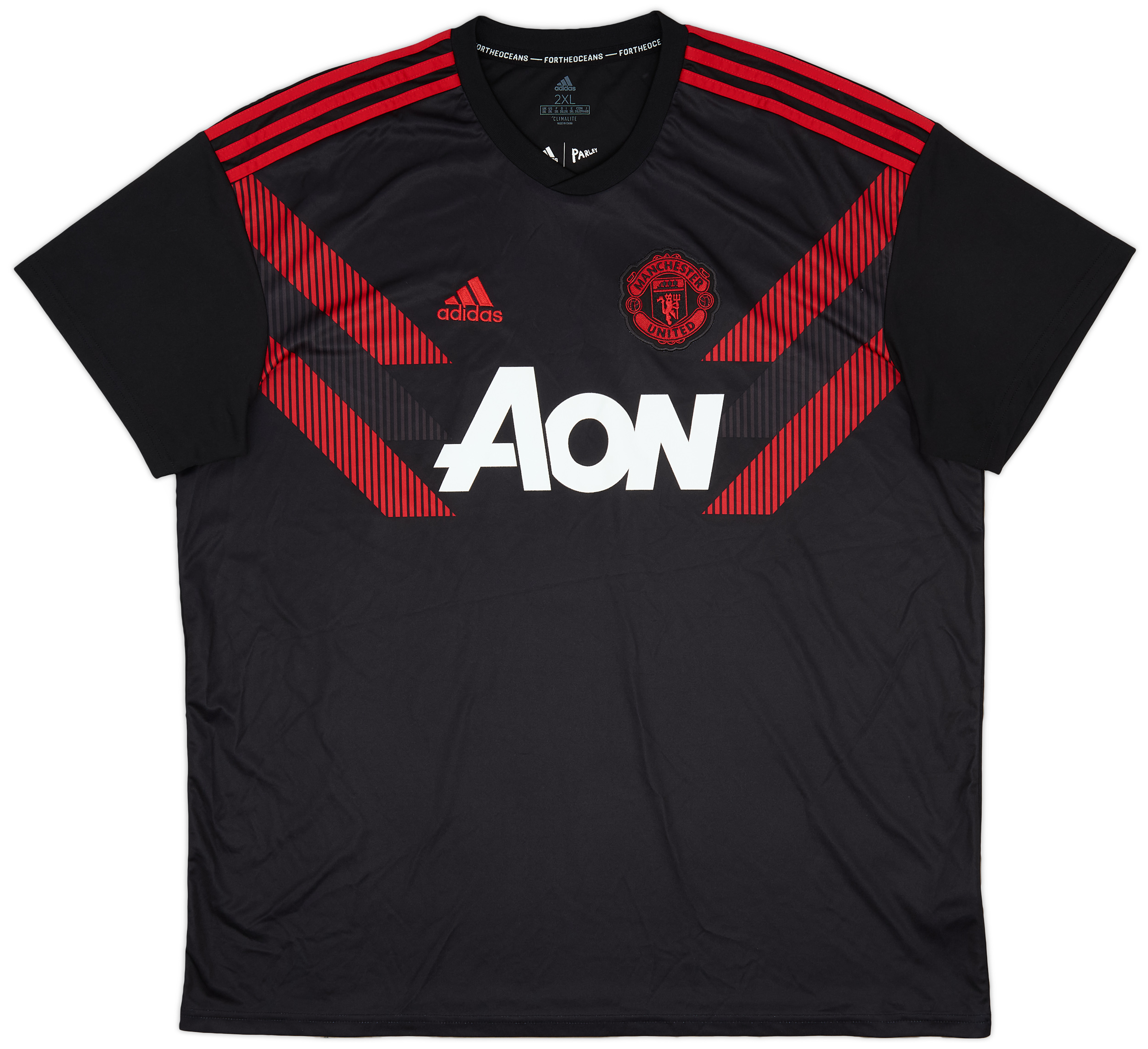 2018-19 Manchester United adidas Pre Match Training Shirt - 9/10 - (XXL)