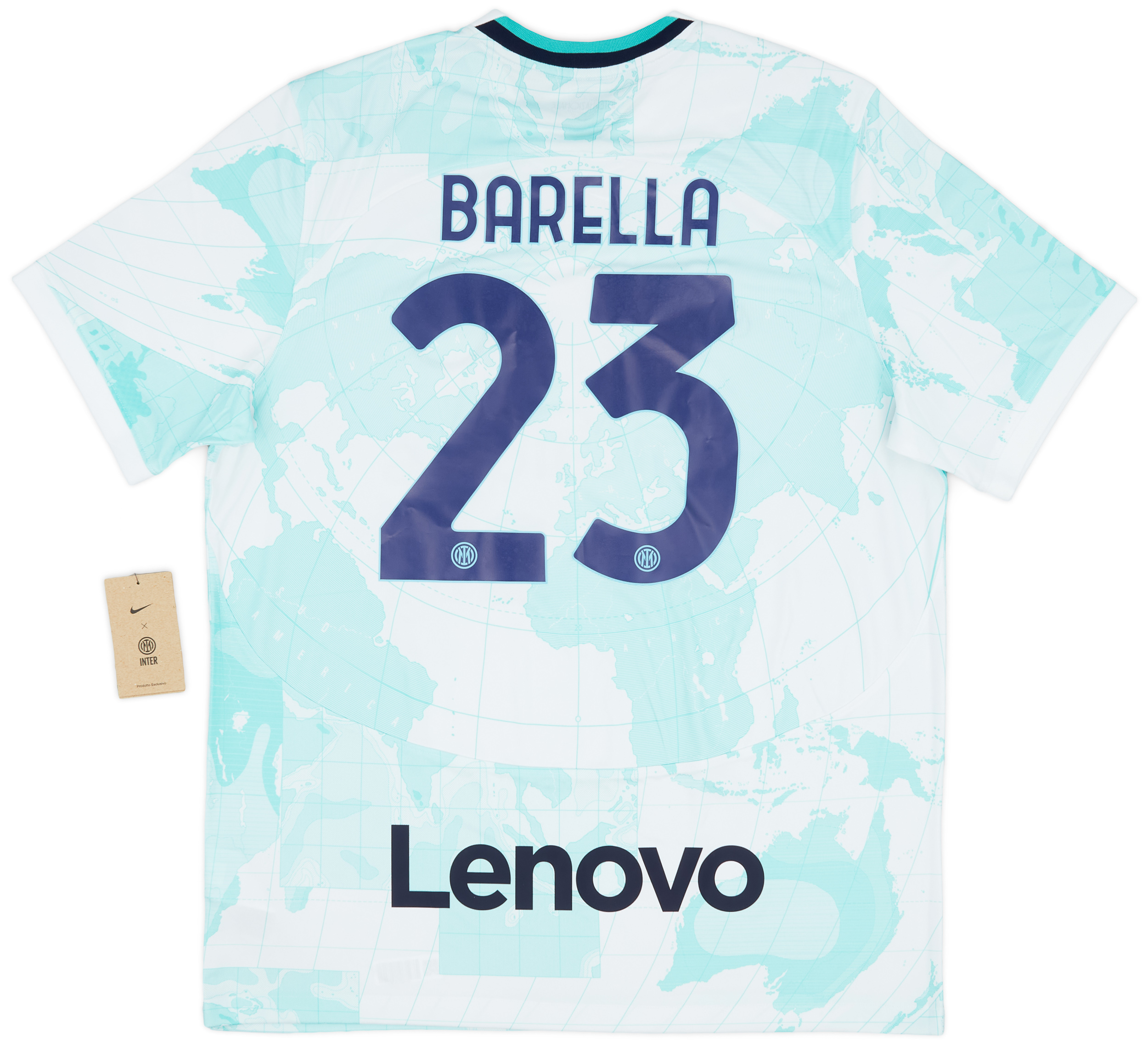 2022-23 Inter Milan Away Shirt Barella #23 (XL)