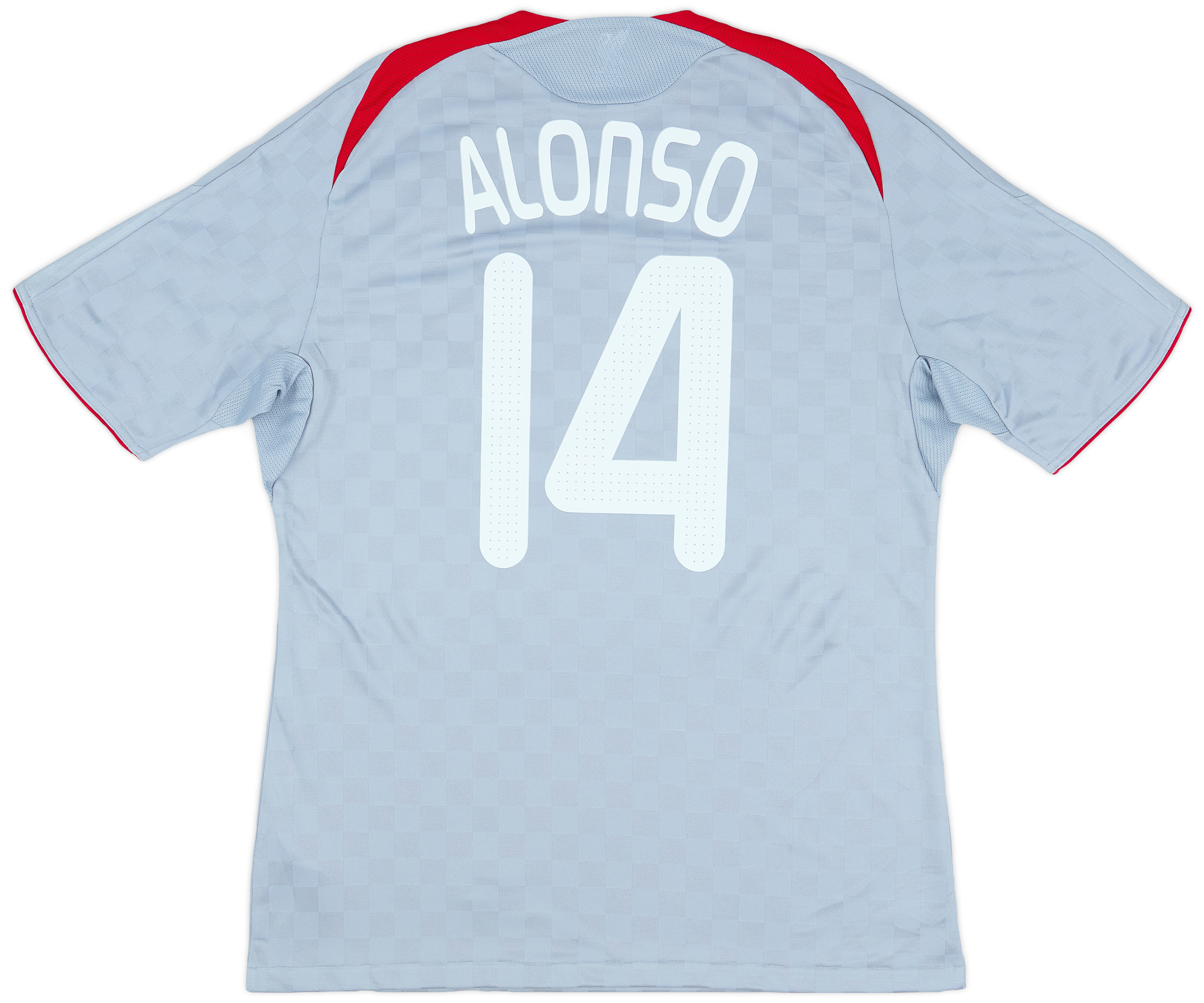 2008-09 Liverpool Away Shirt Alonso #14 (L)