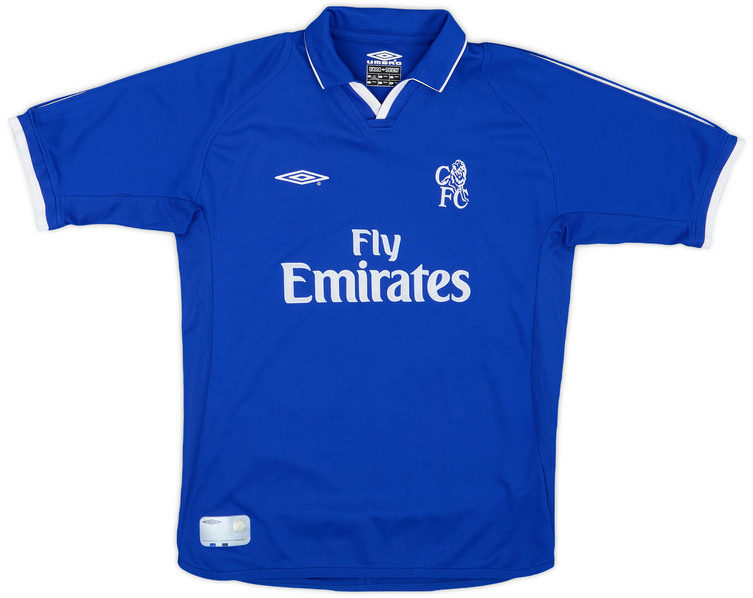 2001-03 Chelsea Home Shirt - 9/10 - (L.Boys)