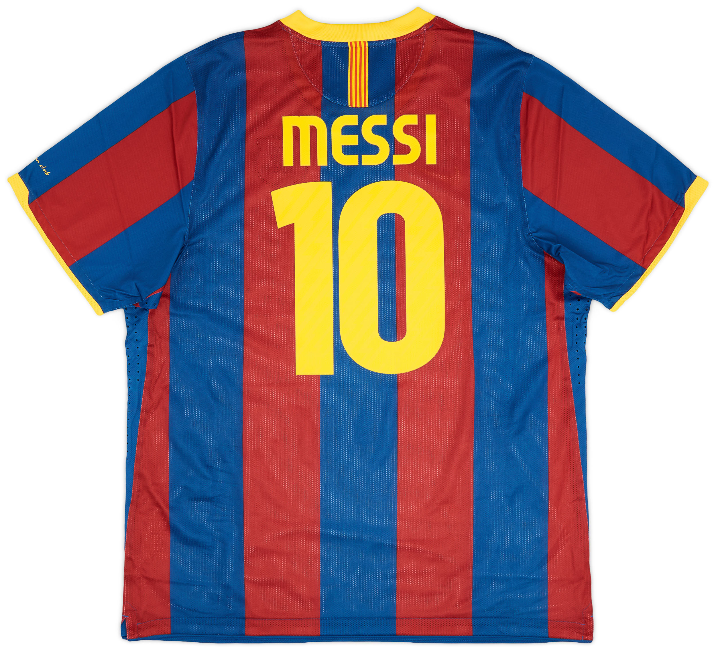 2010-11 Barcelona Player Issue Home Shirt Messi #10 (XXL)
