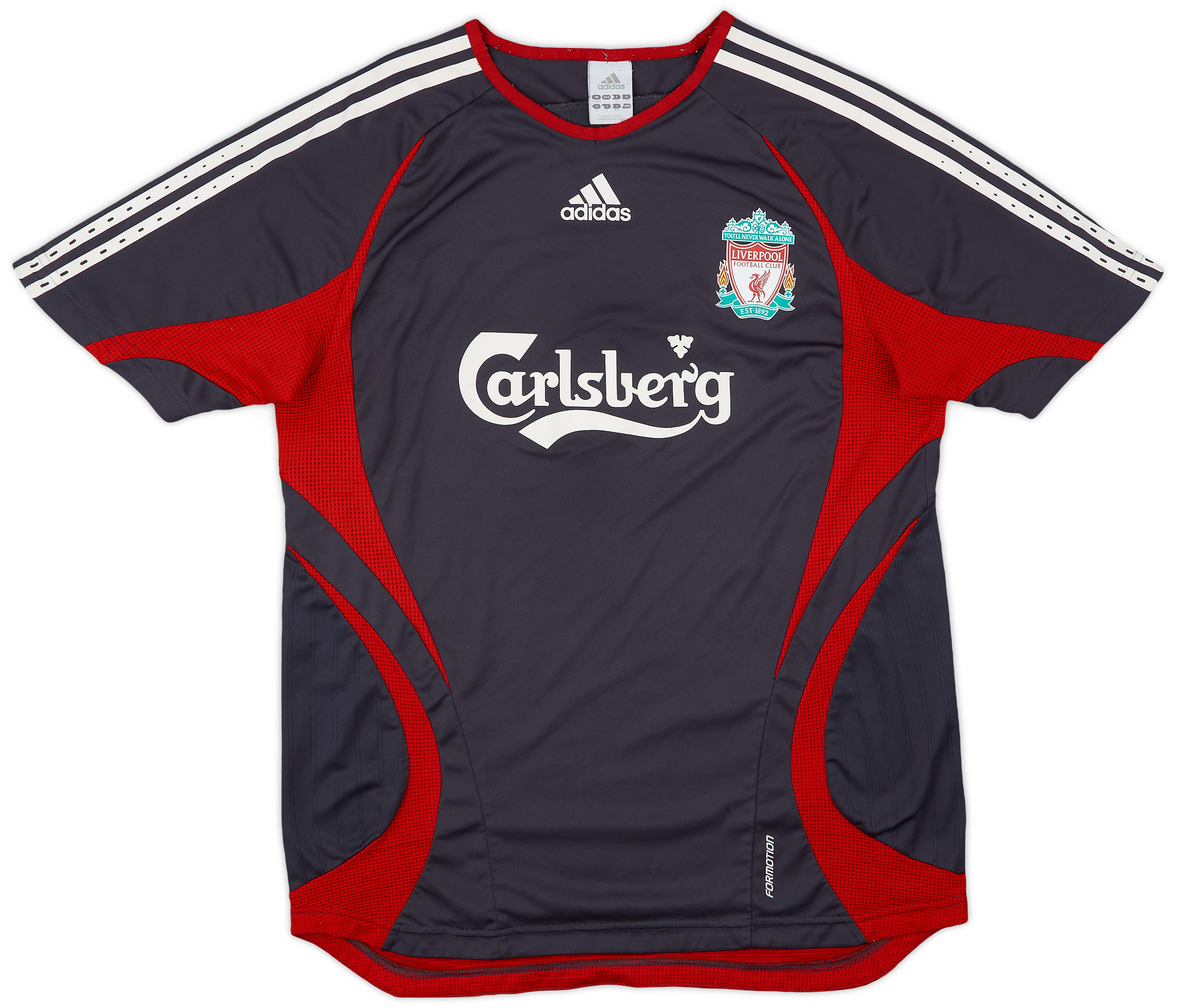 2006-07 Liverpool adidas Formotion Training Shirt - 4/10 - (L)