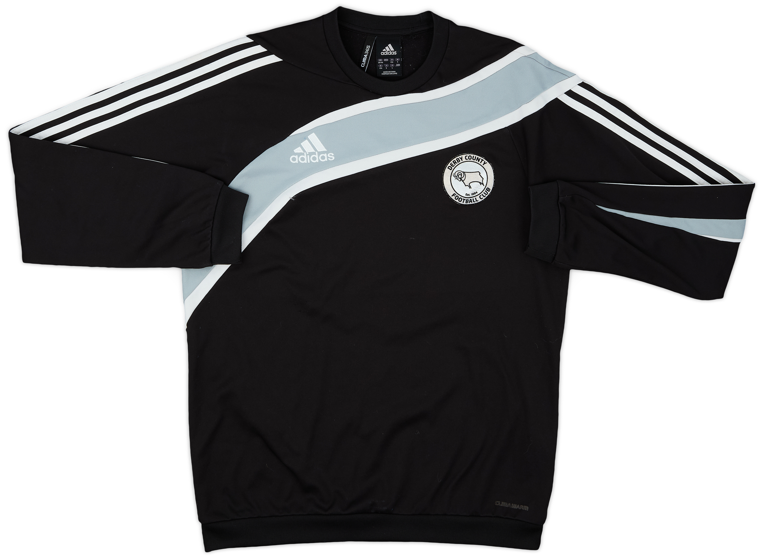 2009-10 Derby County adidas Sweat Top - 6/10 - (M)