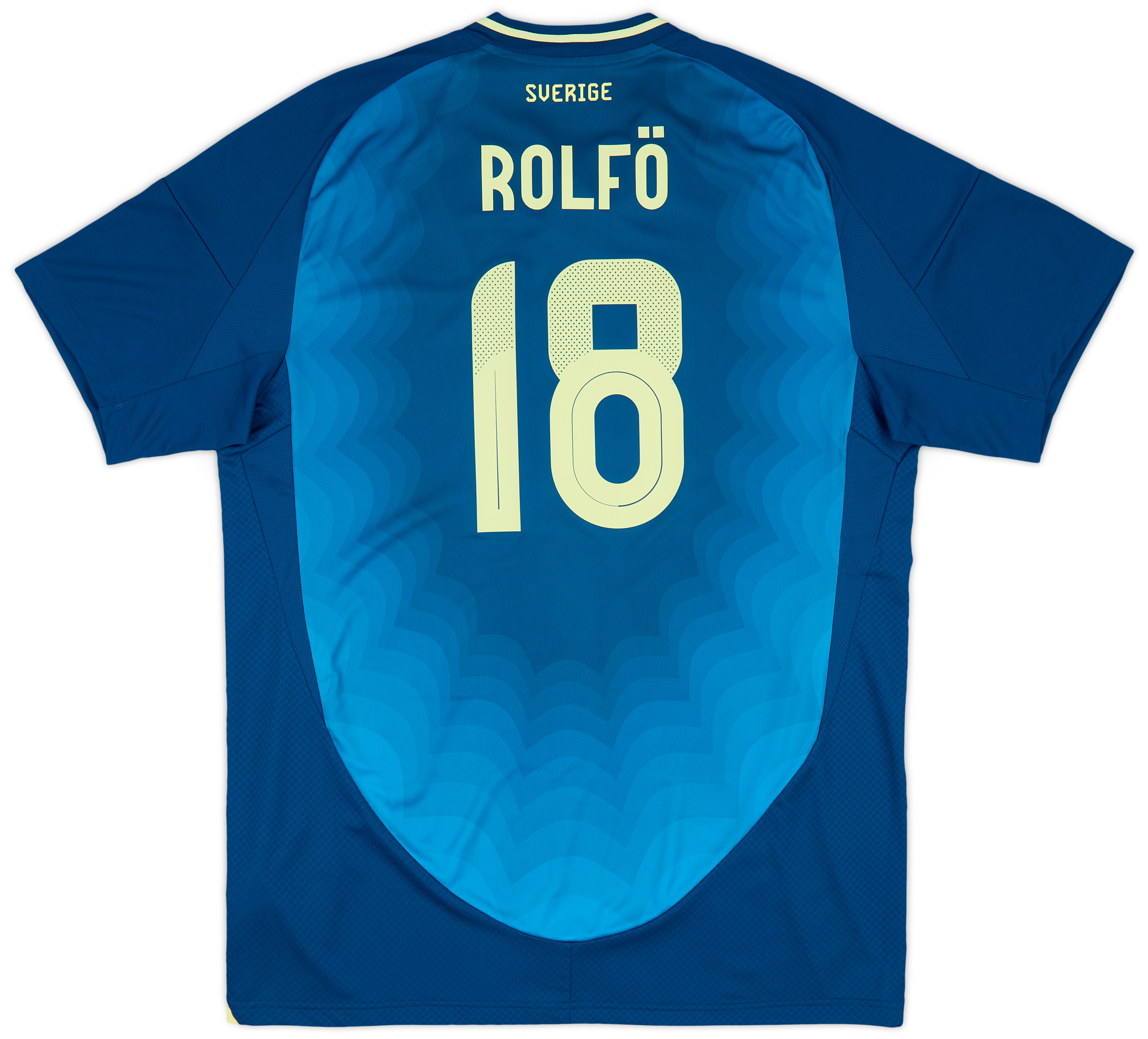 2025-26 Sweden Women's Away Shirt Rolfo #18 (Unisex fit)