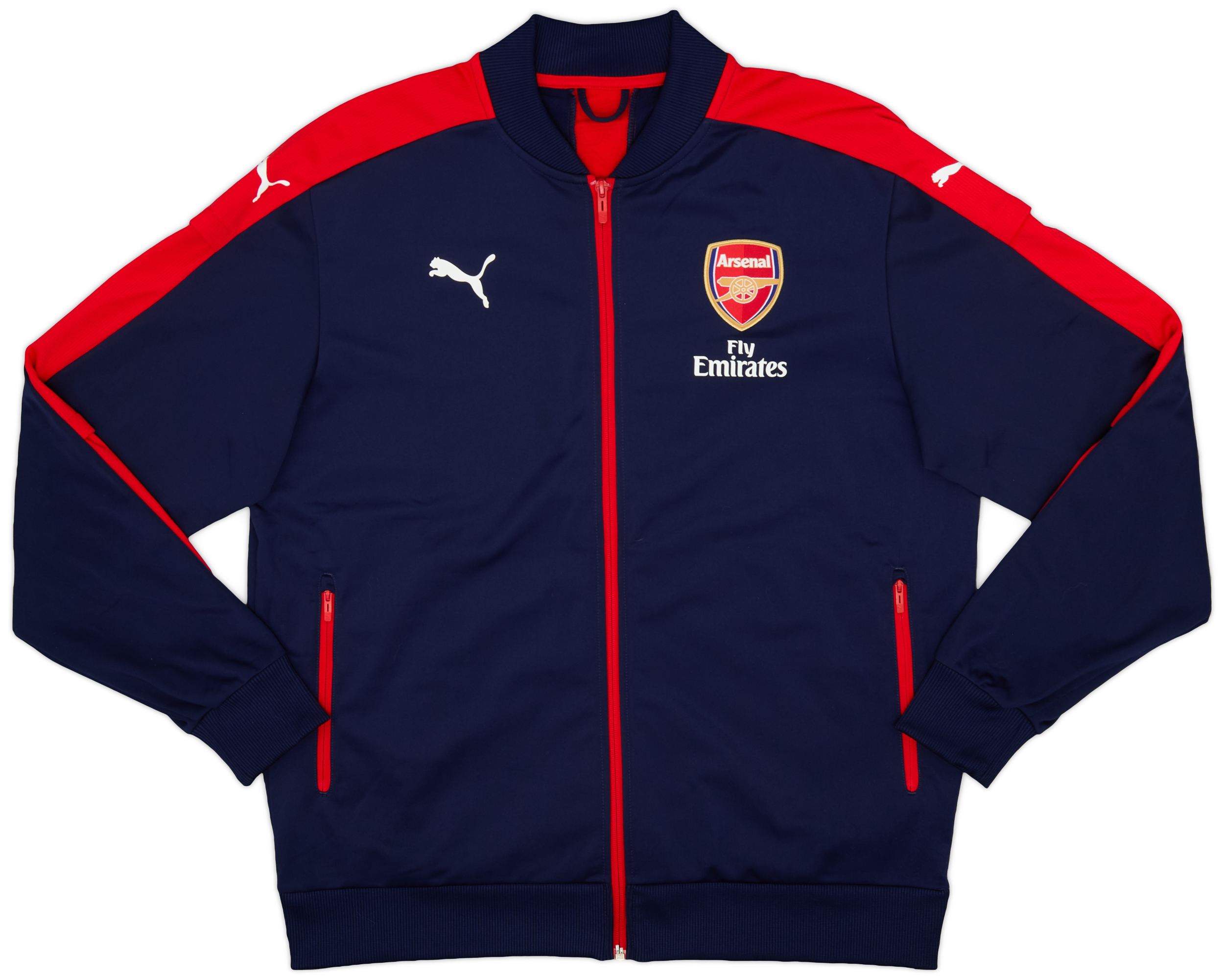 2016-17 Arsenal Puma Track Jacket - 10/10 - (XL)