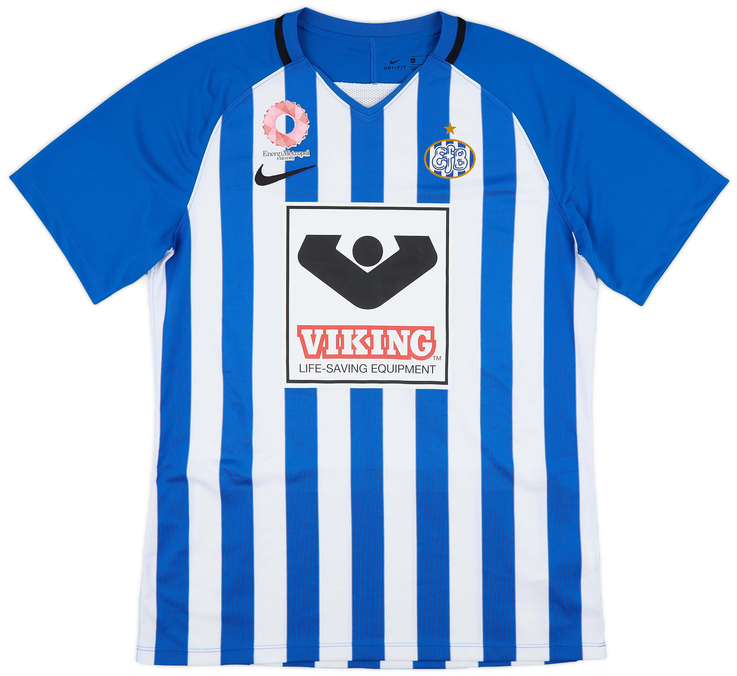 2019-20 Esbjerg Home Shirt - 9/10 - (L) 2019-20 Esbjerg Home Shirt - 9/10 - (L)