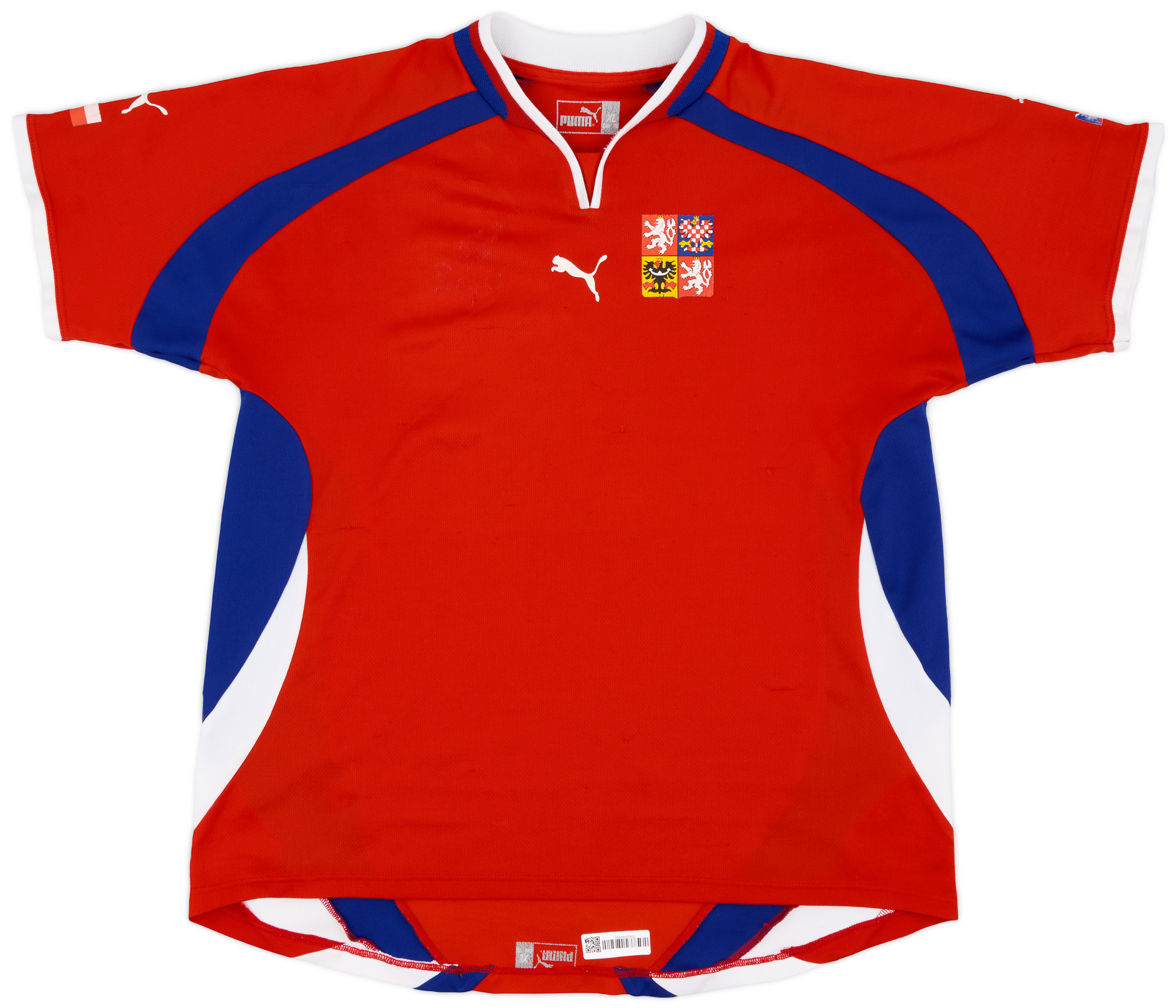 2000-02 Czech Republic Basic Home Shirt - 6/10 - (XL)