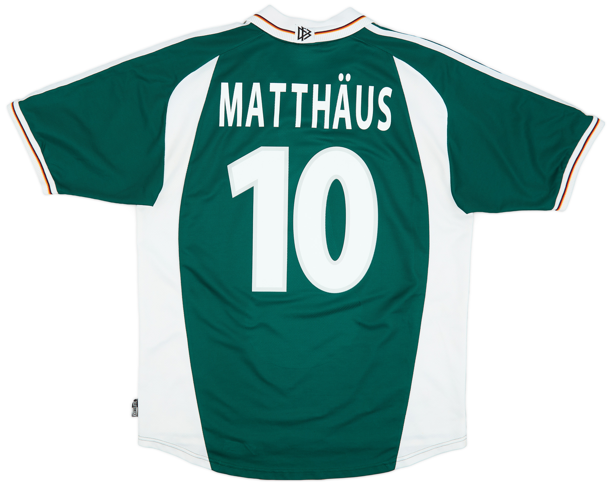 2000-02 Germany Away Shirt Matthaus #10 - 9/10 - (L)