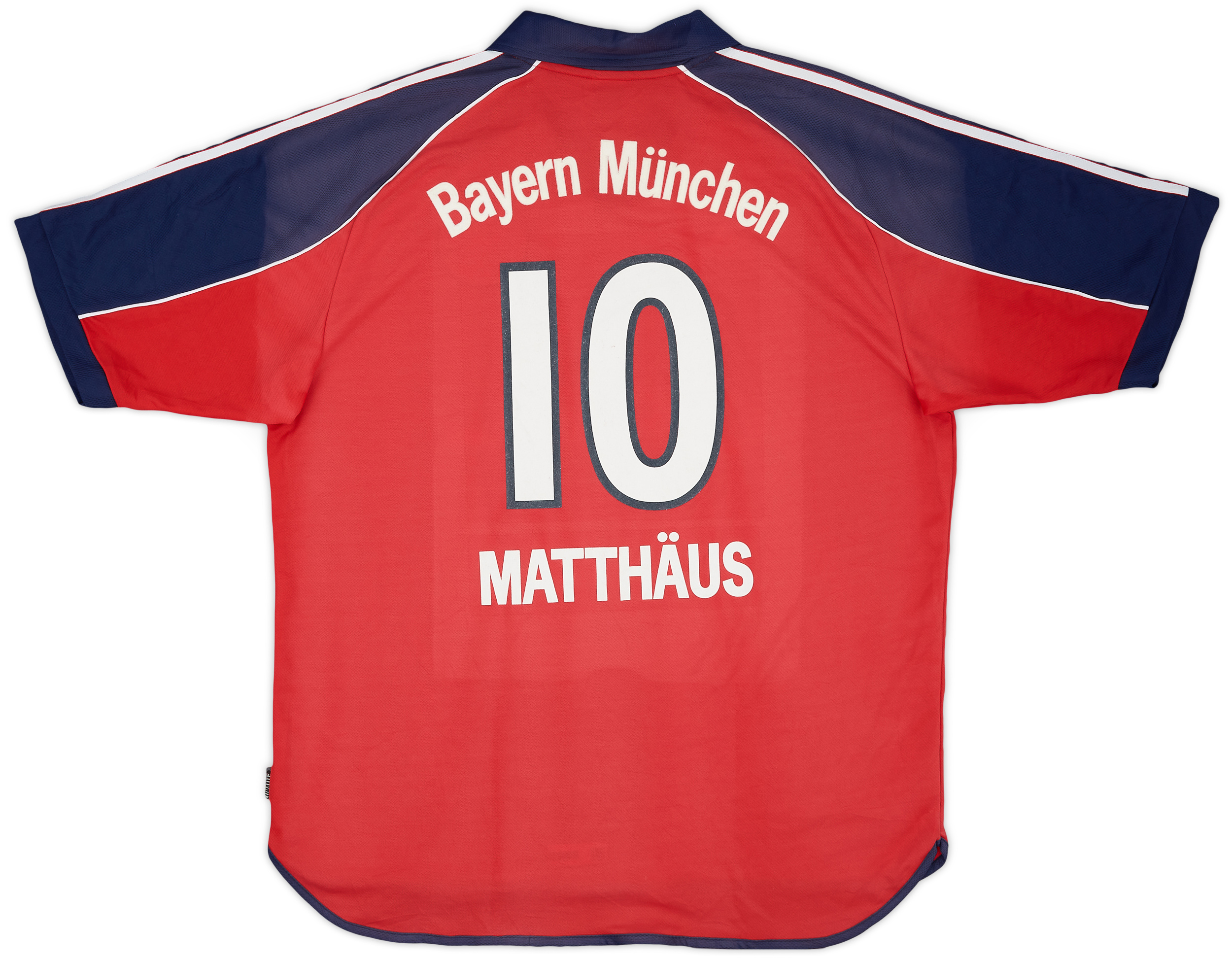 1999-01 Bayern Munich Home Shirt Matthaus #10 - 4/10 - (XL)