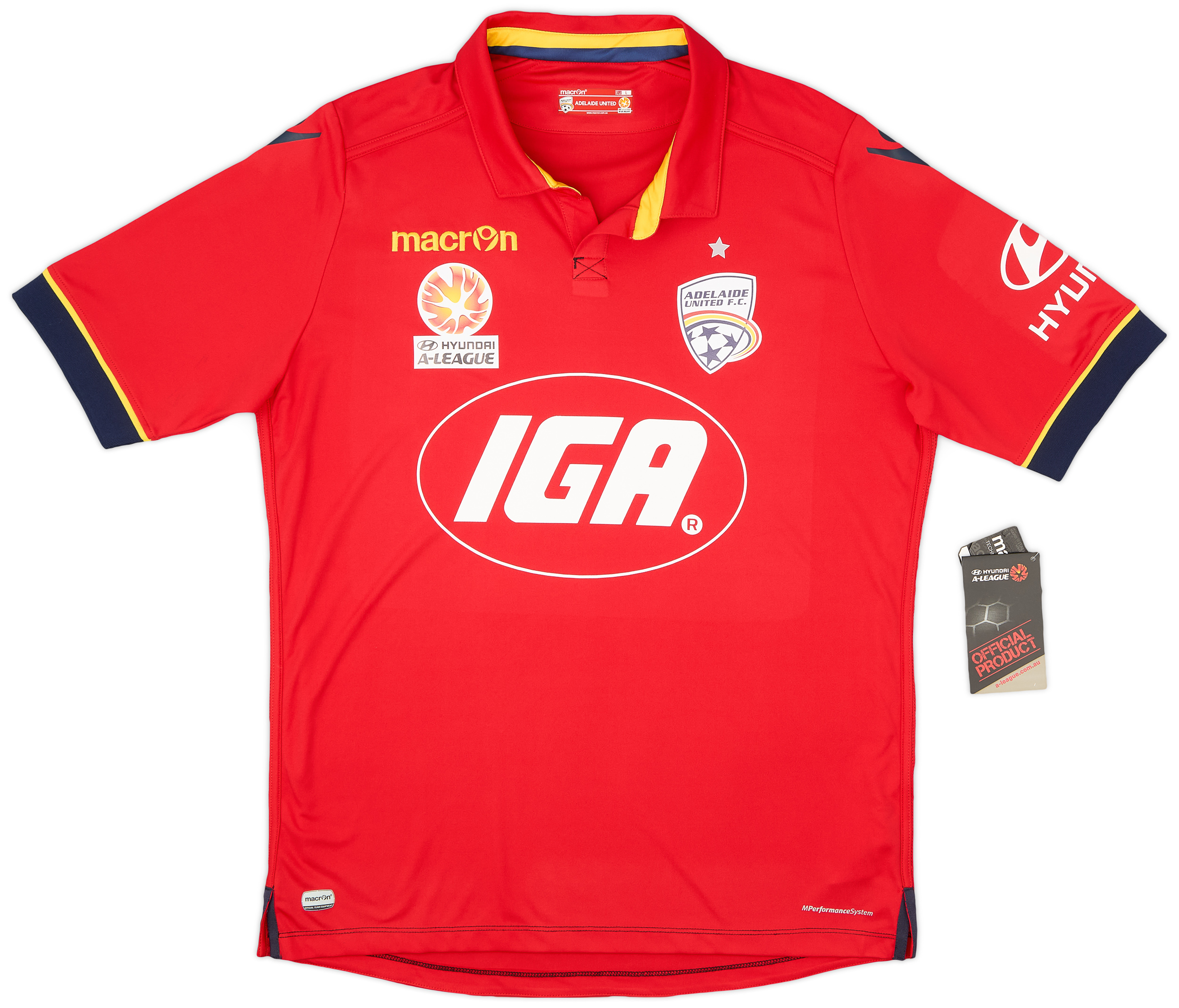 2016-17 Adelaide United Home Shirt