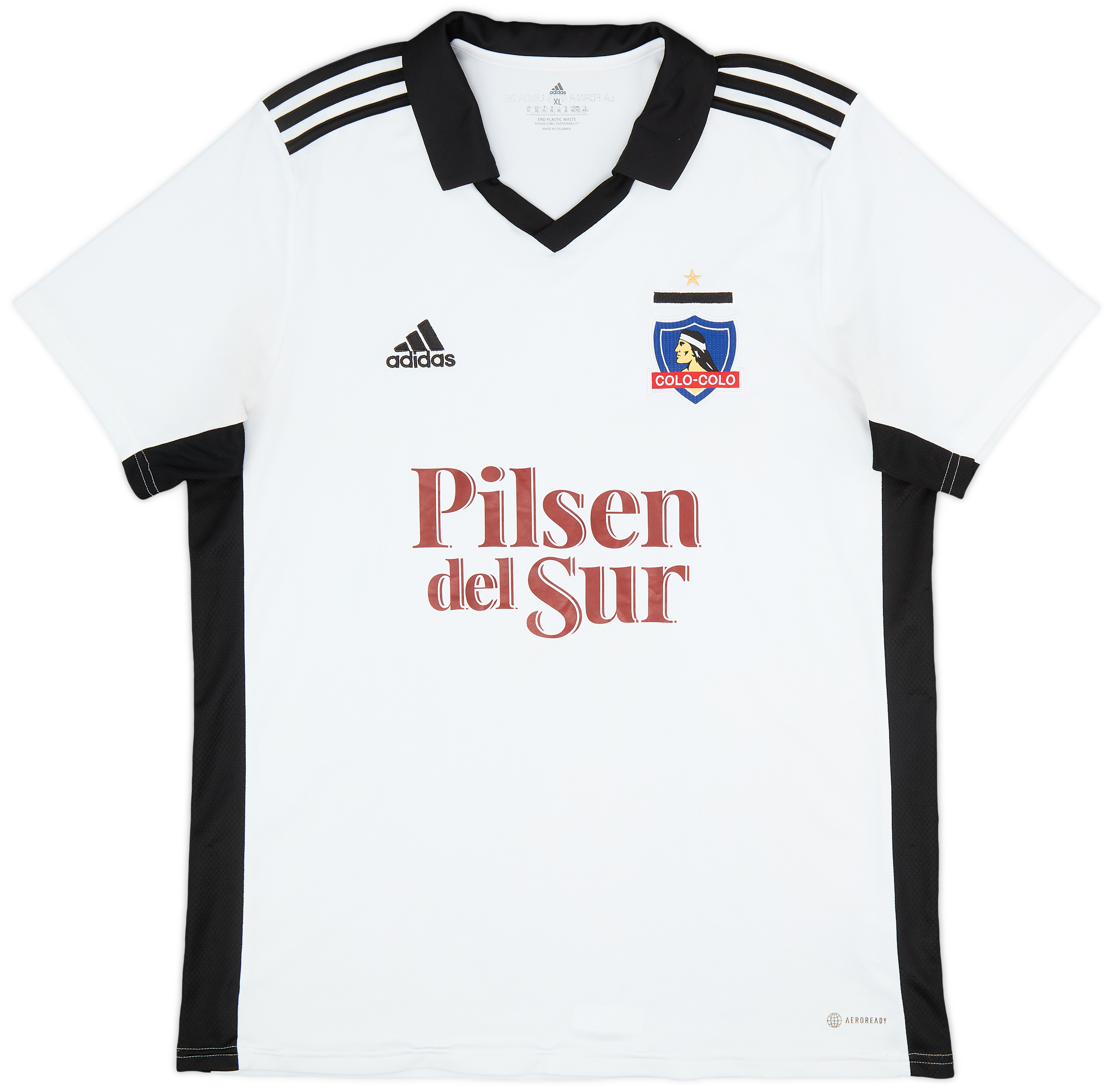 2021-22 Colo Colo Home Shirt - 8/10 - (XL)