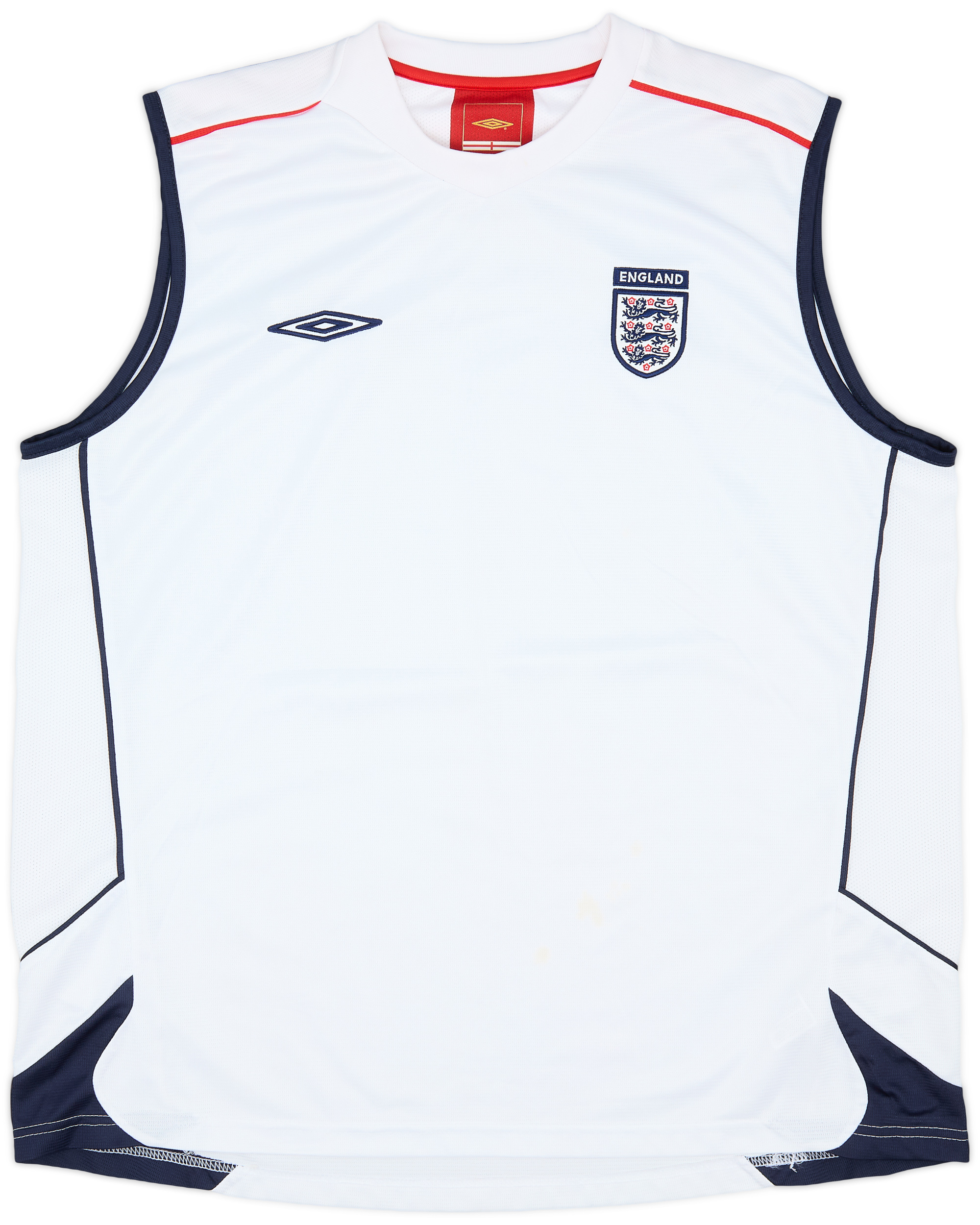 2007-08 England Umbro Training Vest - 7/10 - (XXL)