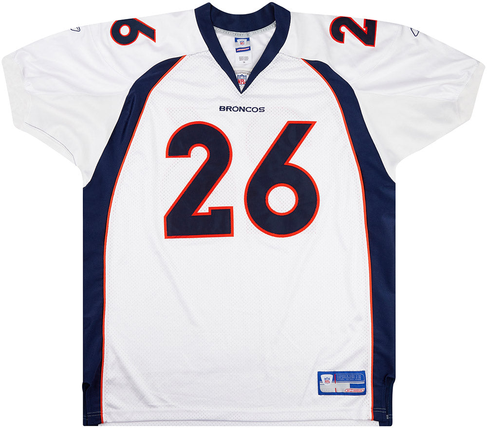 2002-03 Denver Broncos Portis #26 Authentic Reebok On Field Jersey ...