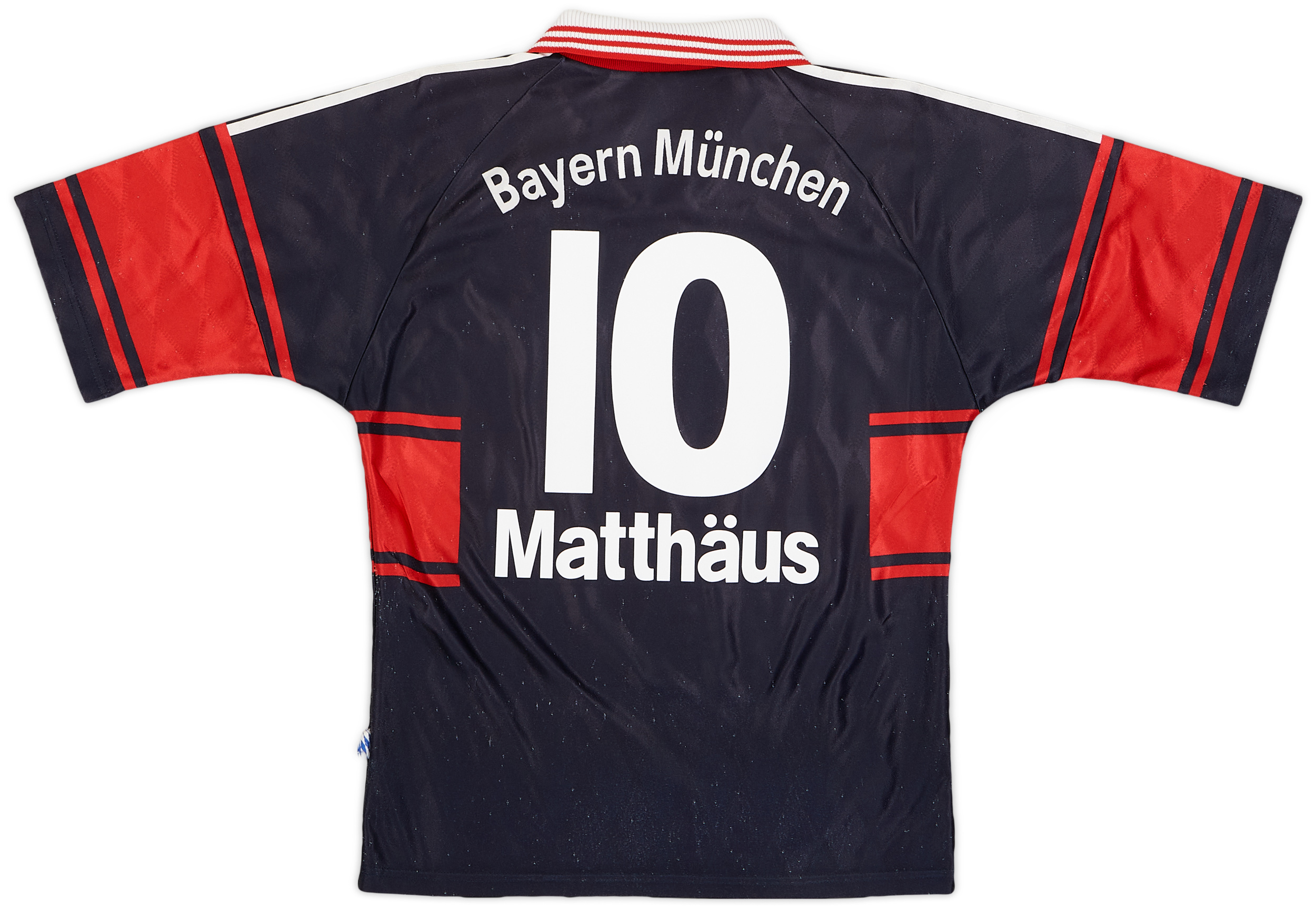 1997-99 Bayern Munich Home Shirt Matthaus #10 - 6/10 - (S)