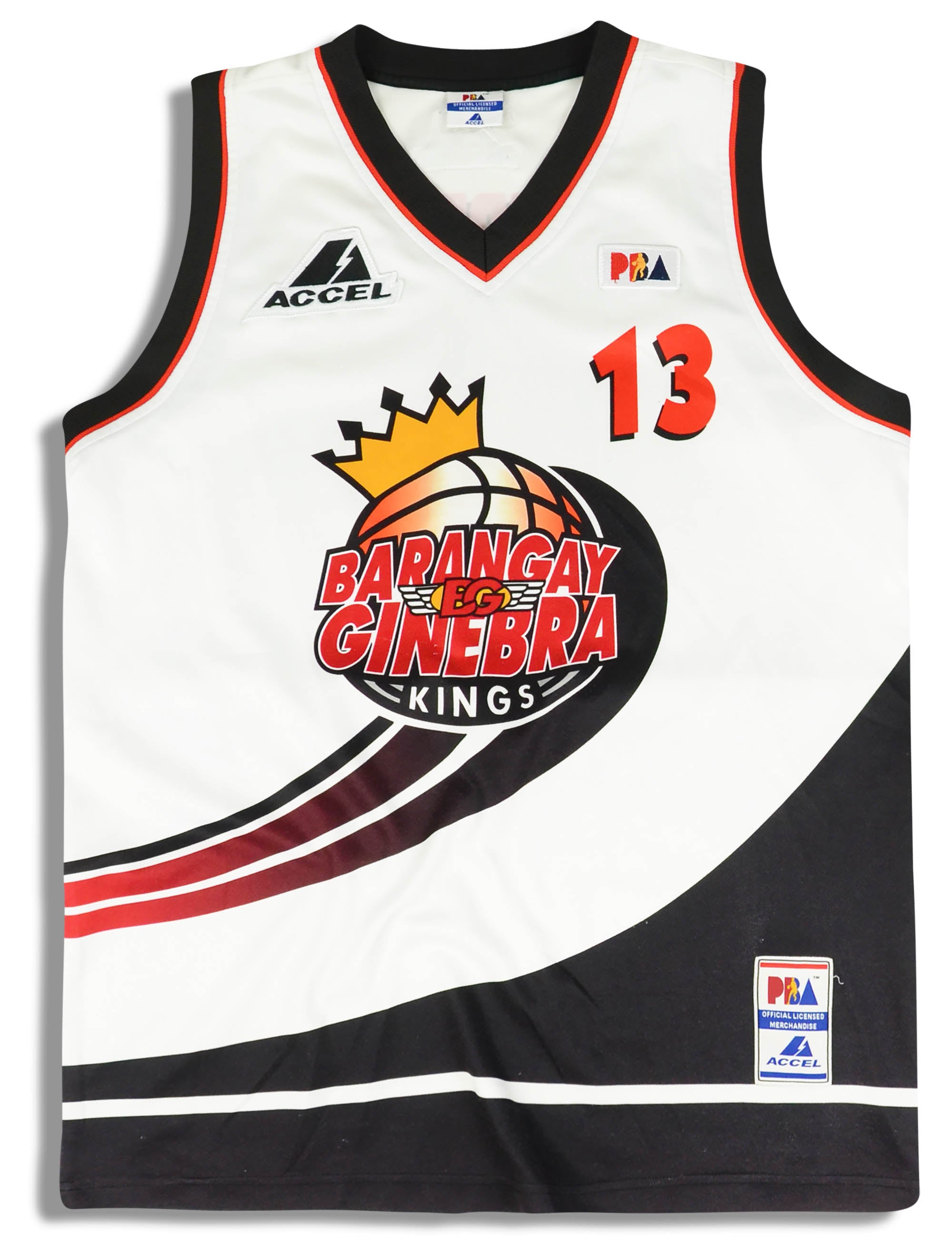 2000s Barangay Ginabre Kings Helterbrand #13 Accel Jersey (Home) L