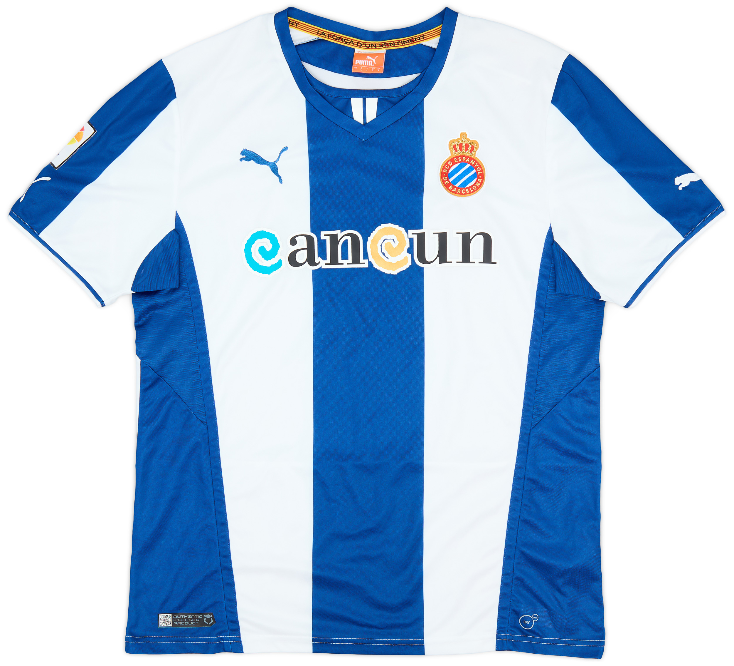 2013-14 Espanyol Home Shirt - 8/10 - (L)