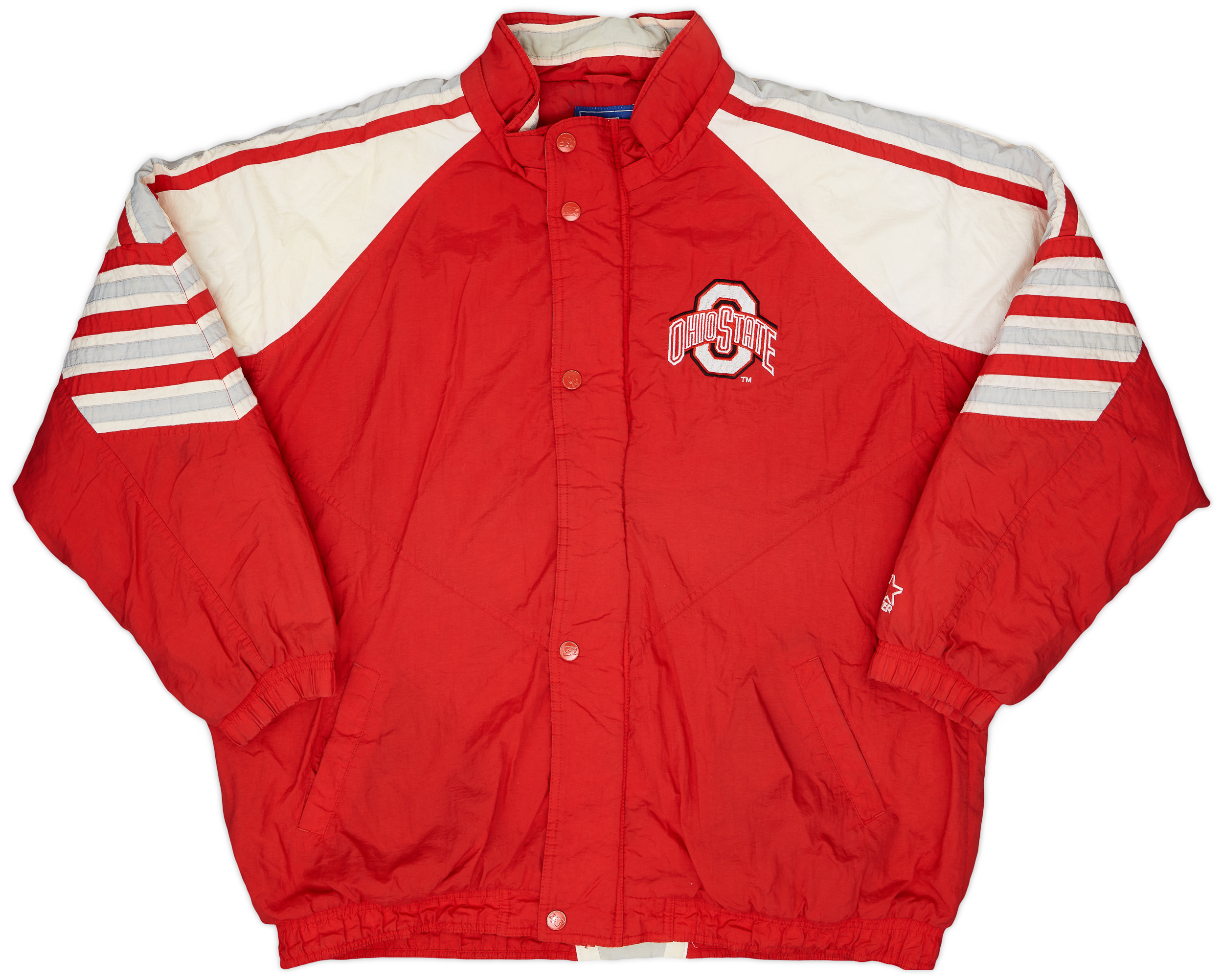 1990s Ohio State Buckeyes Starter Rain Coat - 6/10 - (XXL)