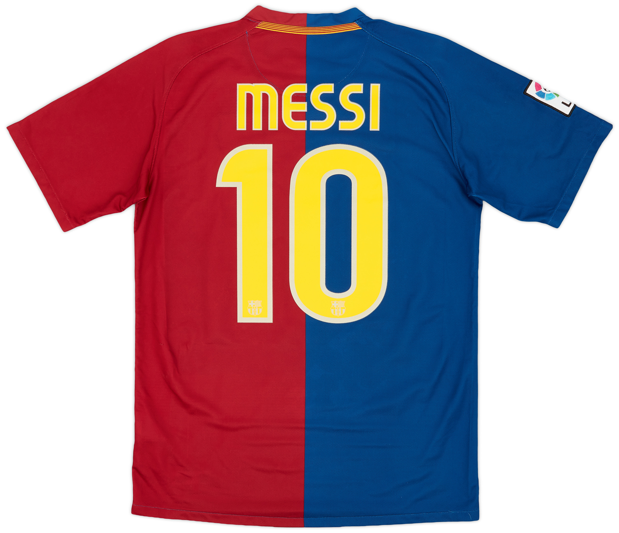 2008-09 Barcelona Home Shirt Messi #10 - 9/10 - (S)