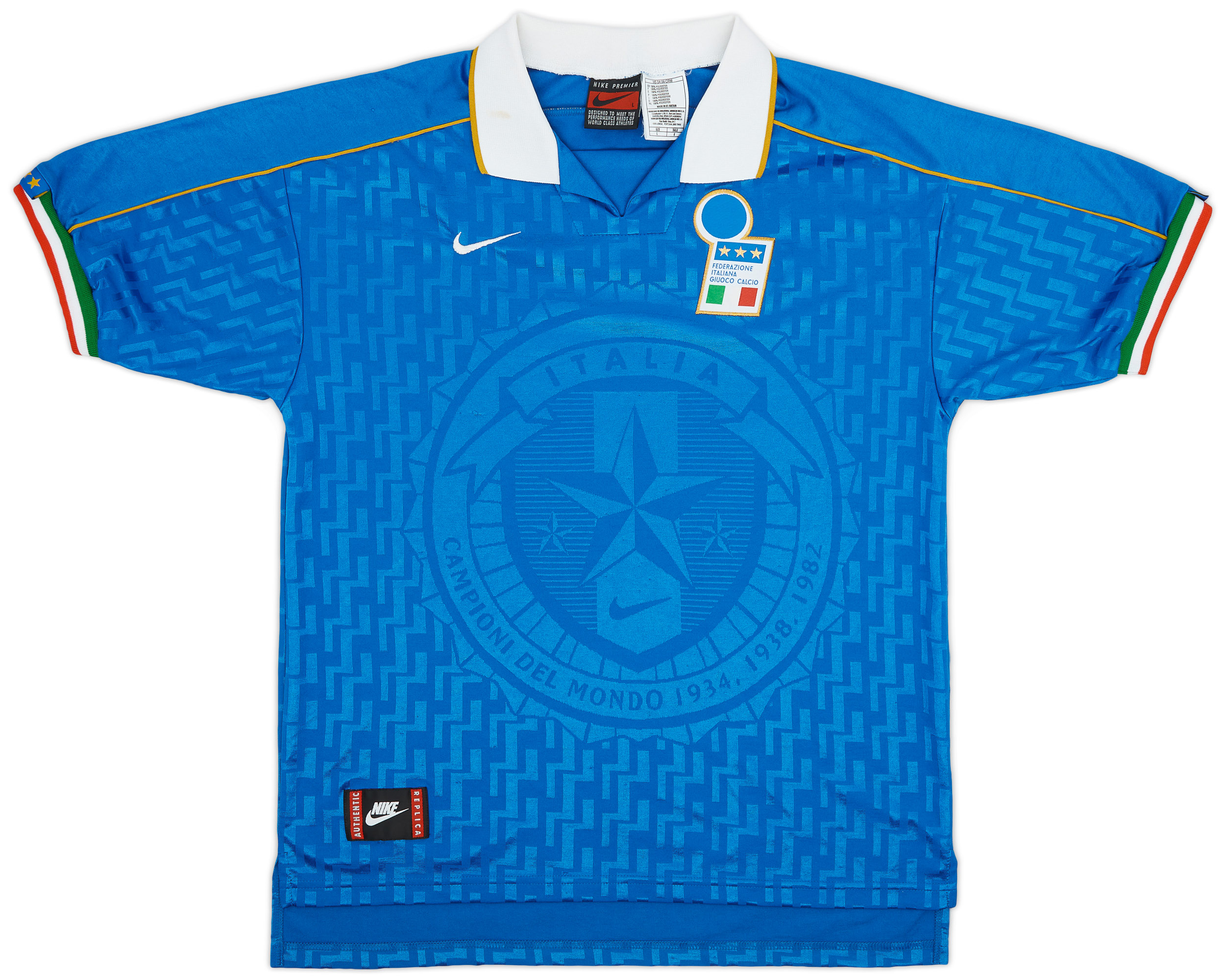 1994-96 Italy Home Shirt - 8/10 - (L)