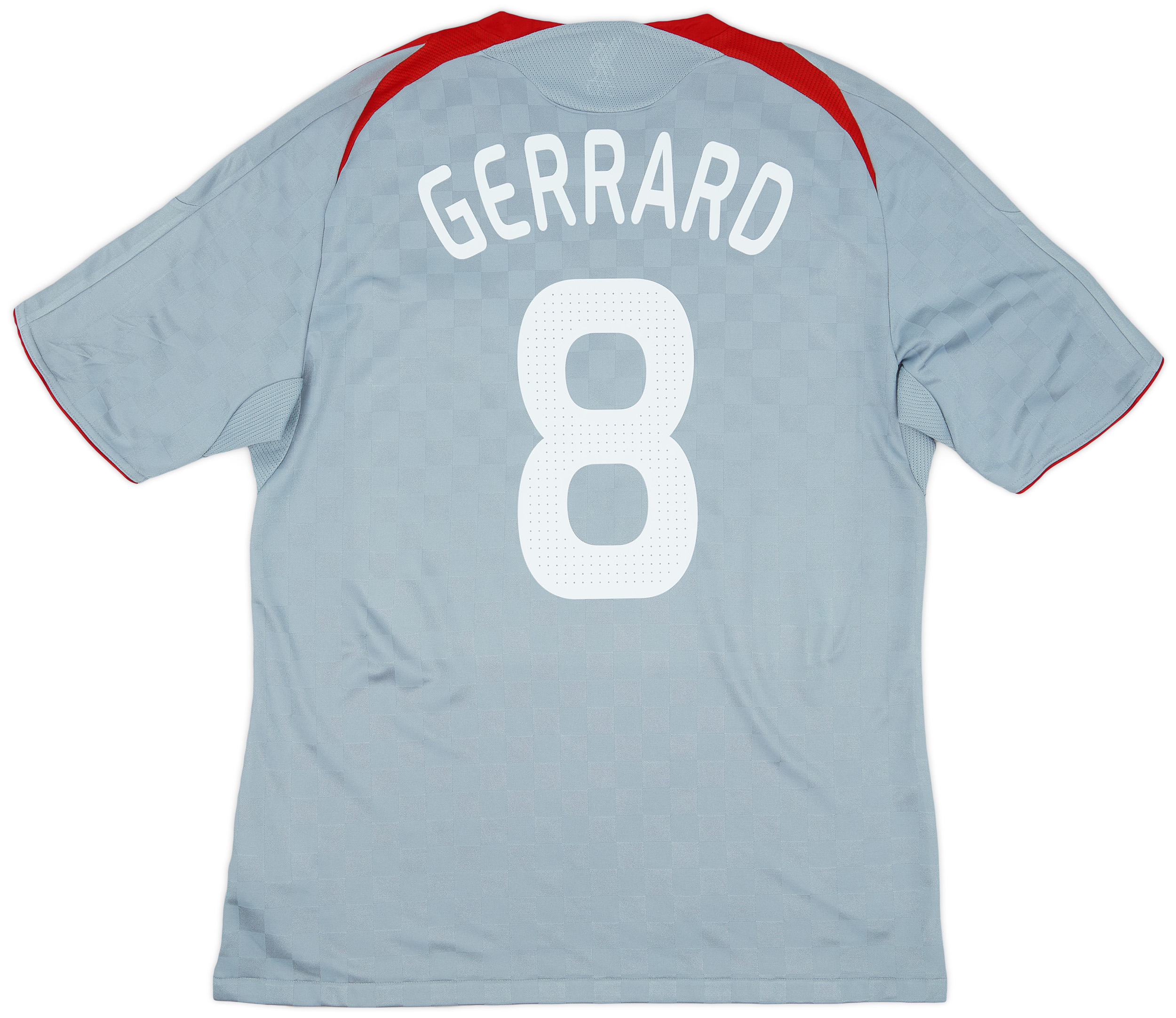 2008-09 Liverpool Away Shirt Gerrard #8 - 6/10 - (L)