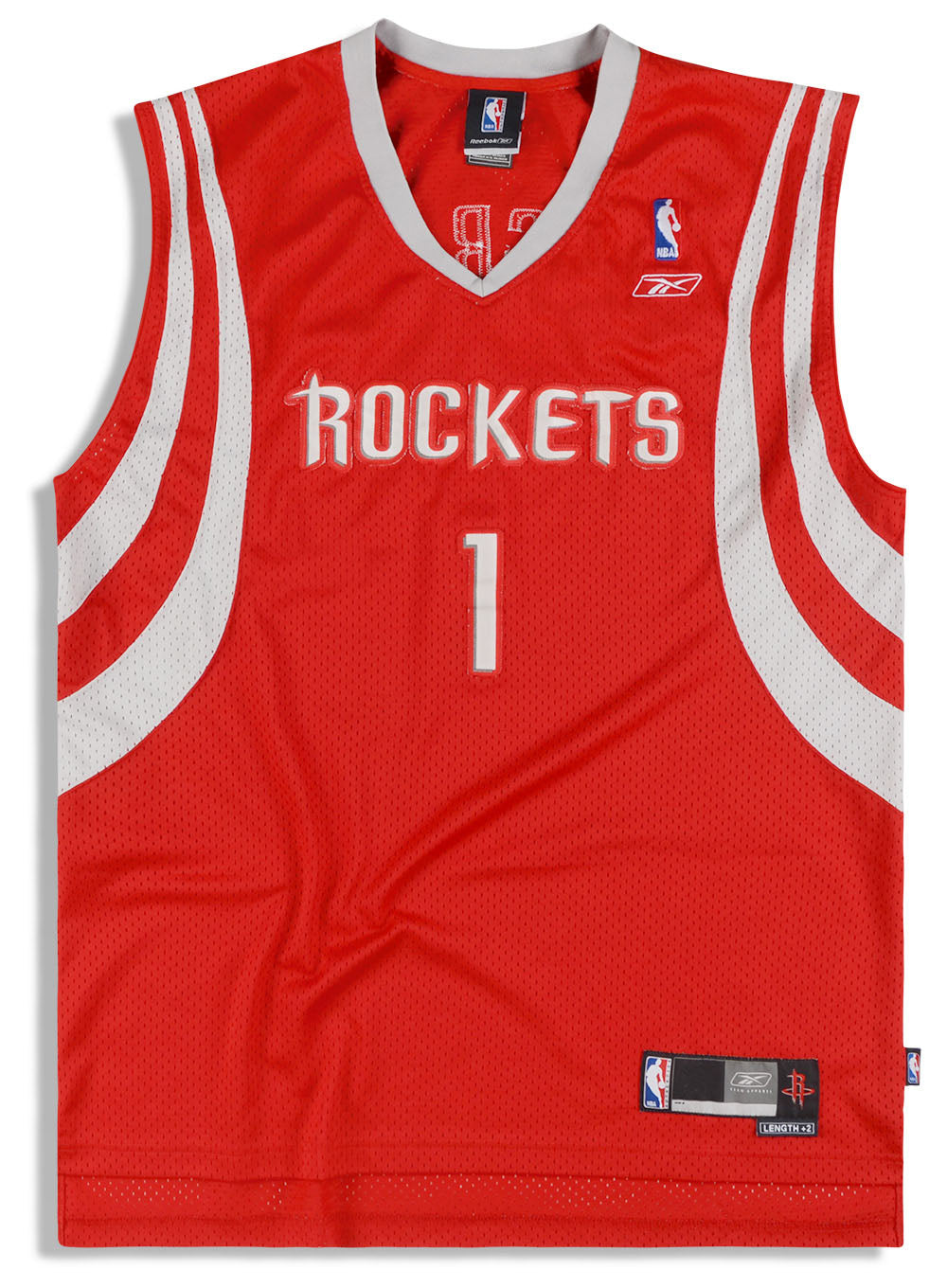 2004-06 Houston Rockets McGrady #1 Reebok Swingman Jersey (Away) Y