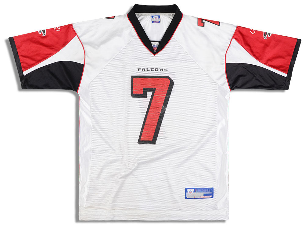 2003-04 Atlanta Falcons Vick #7 Reebok On Field Jersey (Away) L