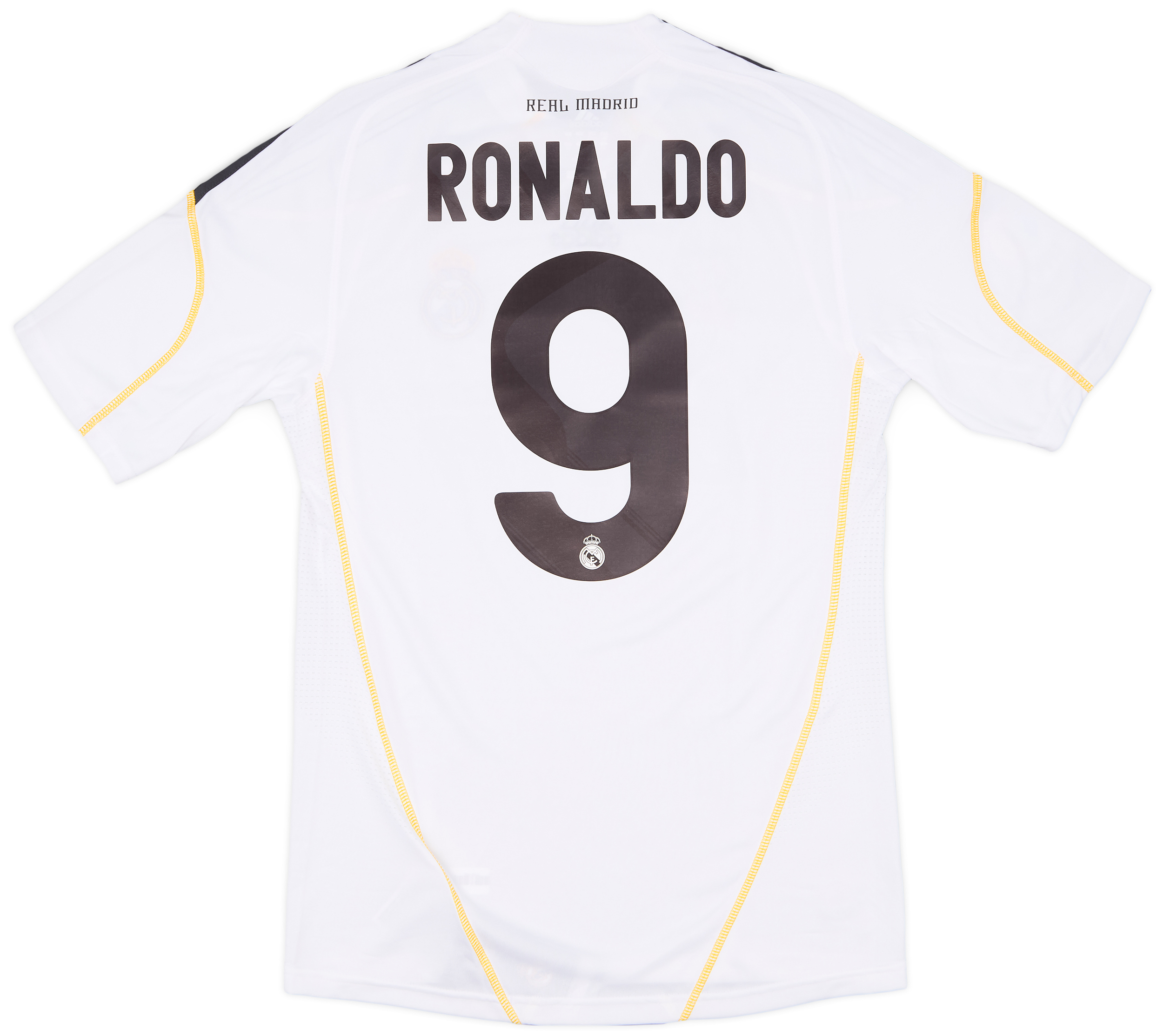 2009-10 Real Madrid Home Shirt Ronaldo #9 (S)
