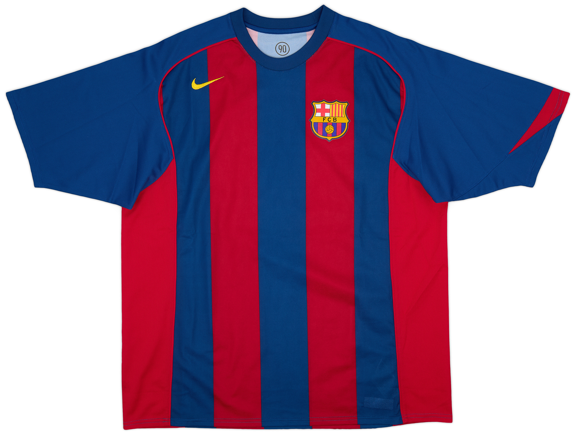 2004-05 Barcelona Basic Home Shirt - 9/10 - (XL)