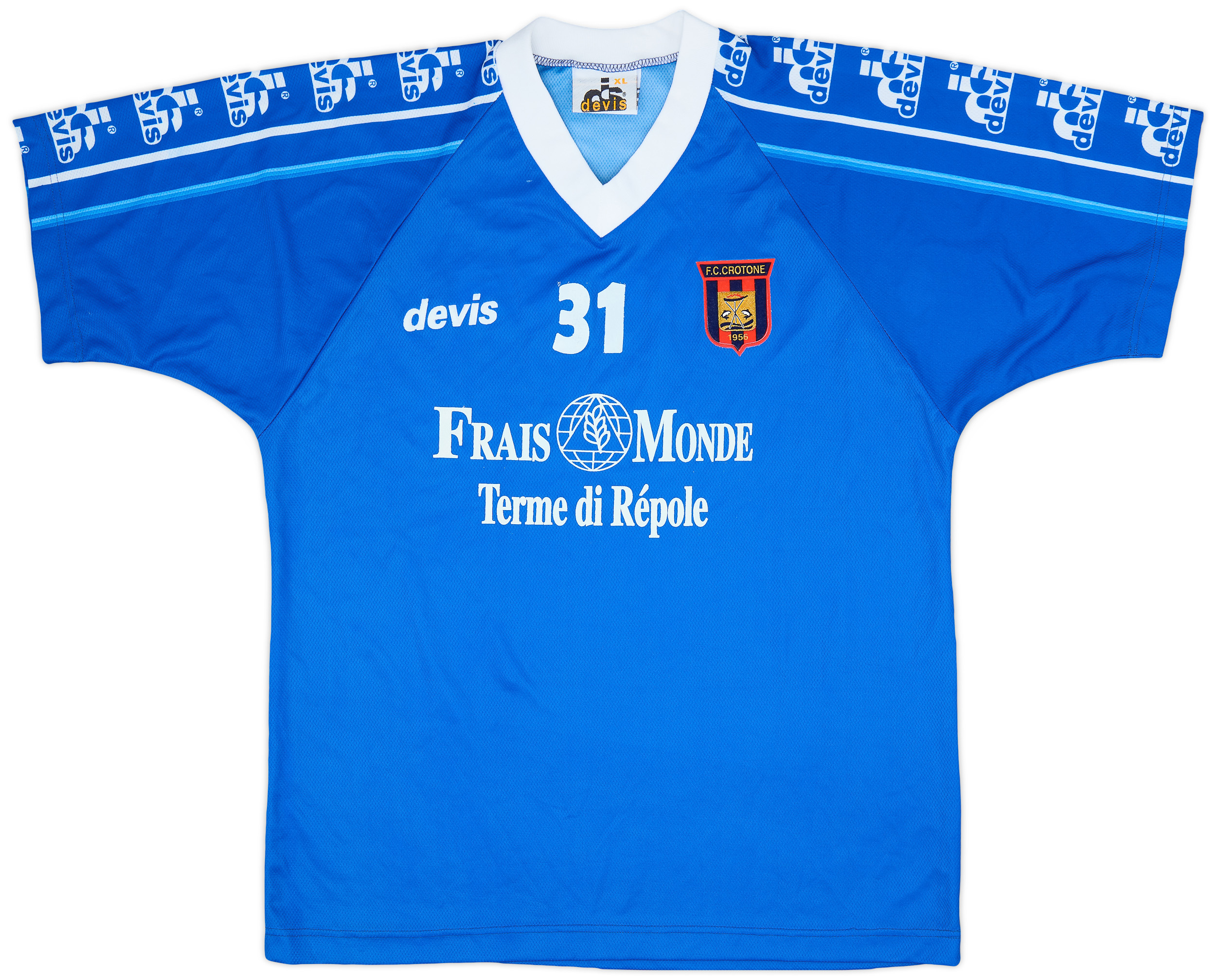 2003-04 Crotone Devis Player Issue Training Shirt #31 - 8/10 - (XL)