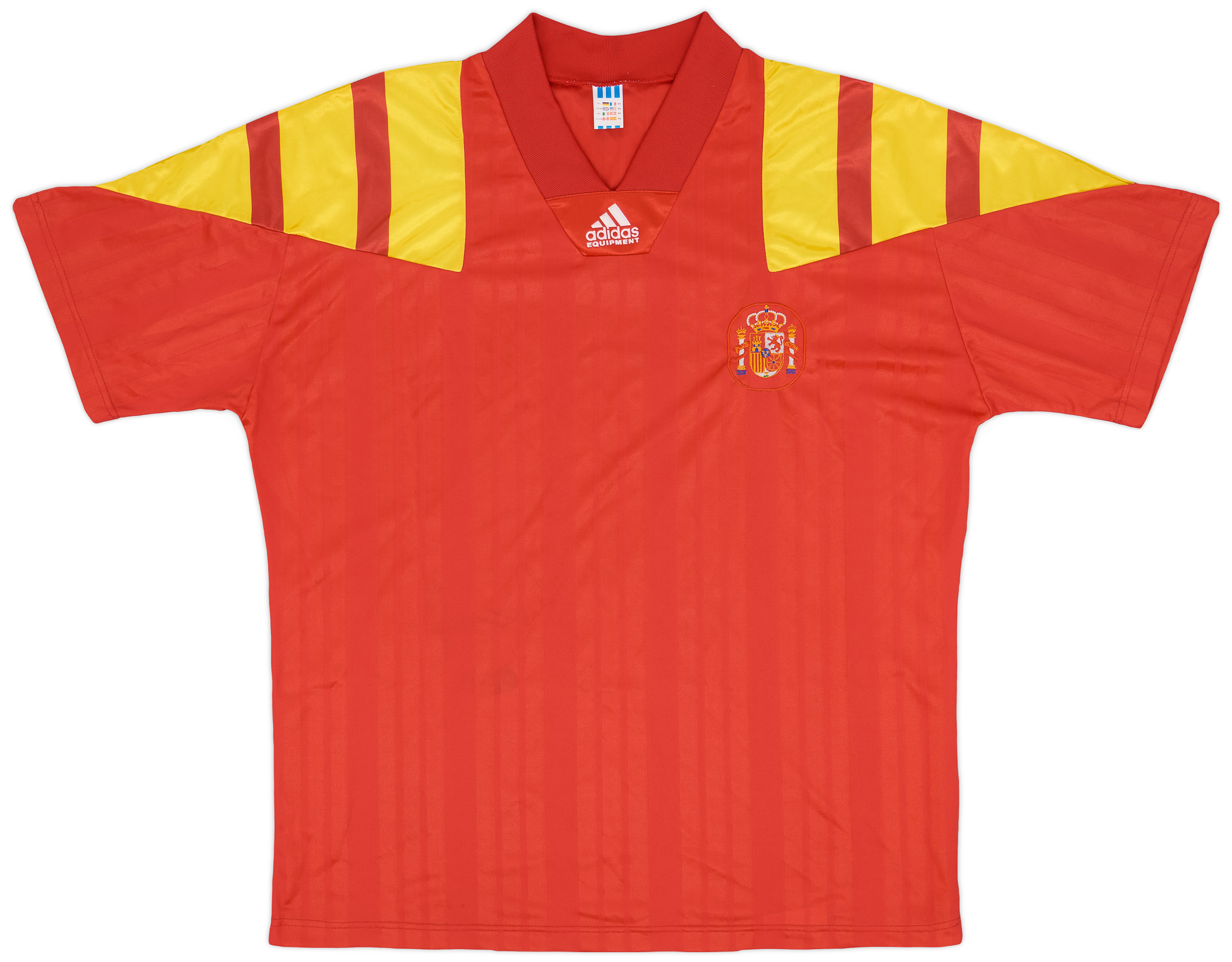 1992-94 Spain Home Shirt - 9/10 - (XL)