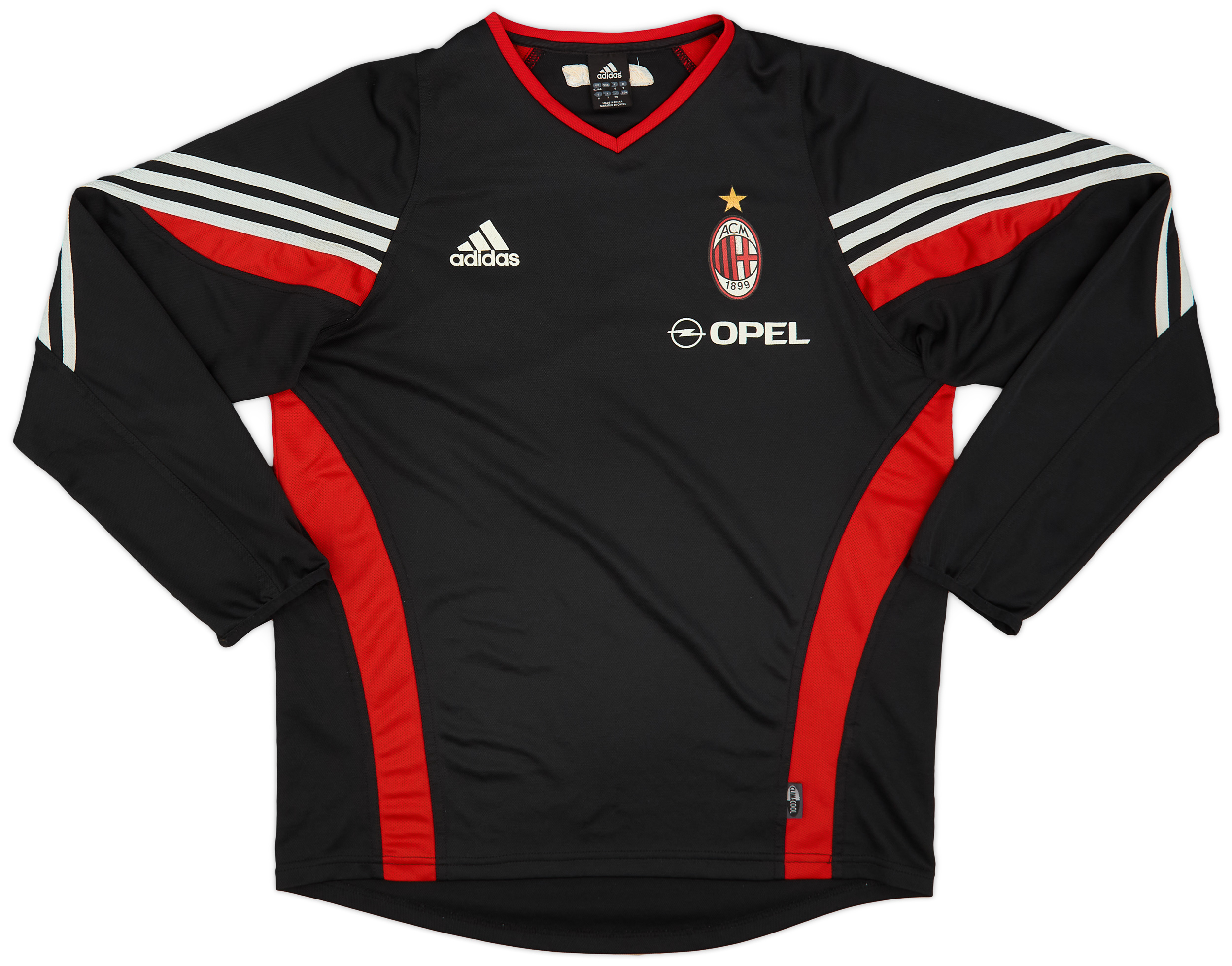 2005-06 AC Milan adidas Training L/S Shirt - 7/10 - (L)