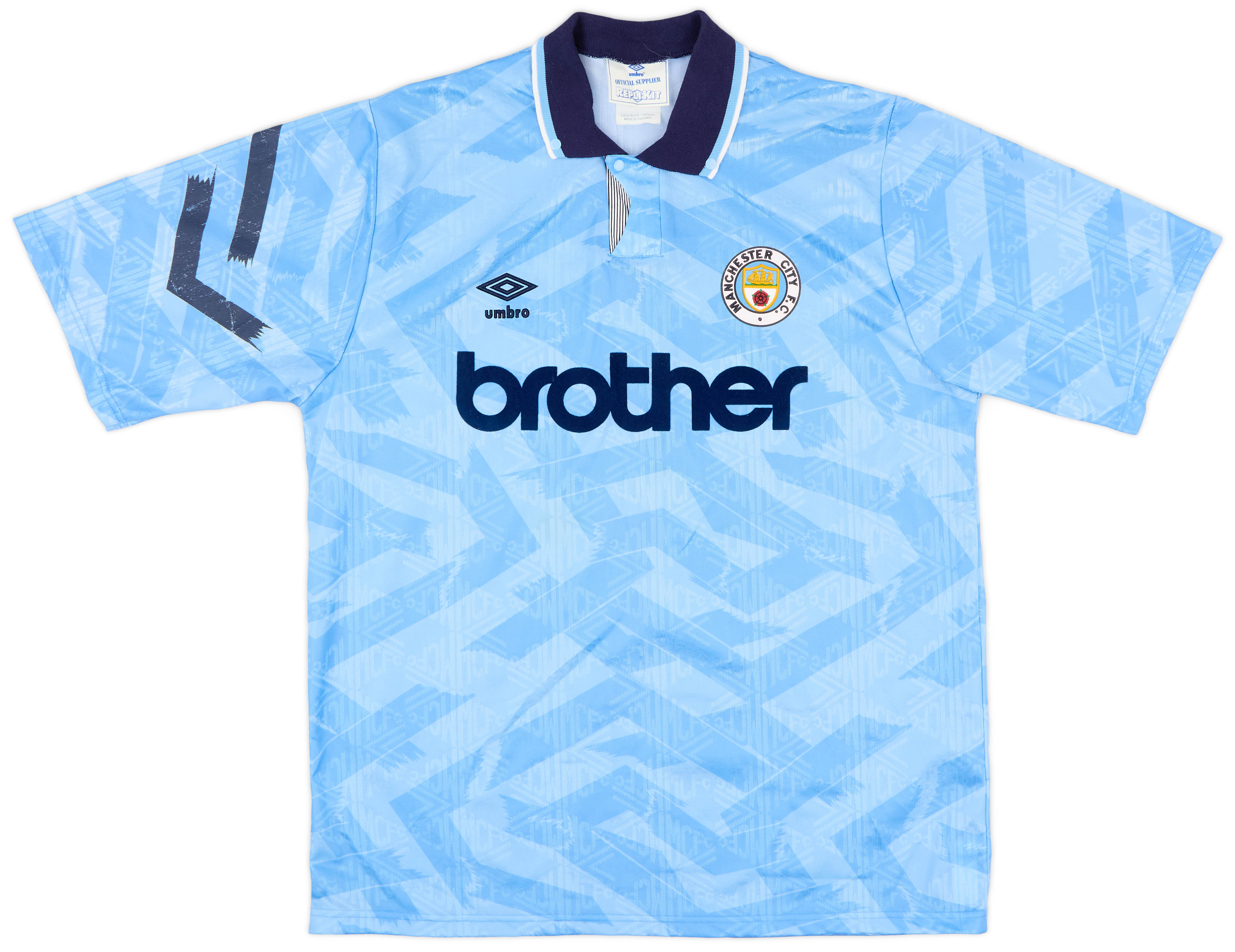 Retro Manchester City shirt - Authentic Vintage Football Jerseys